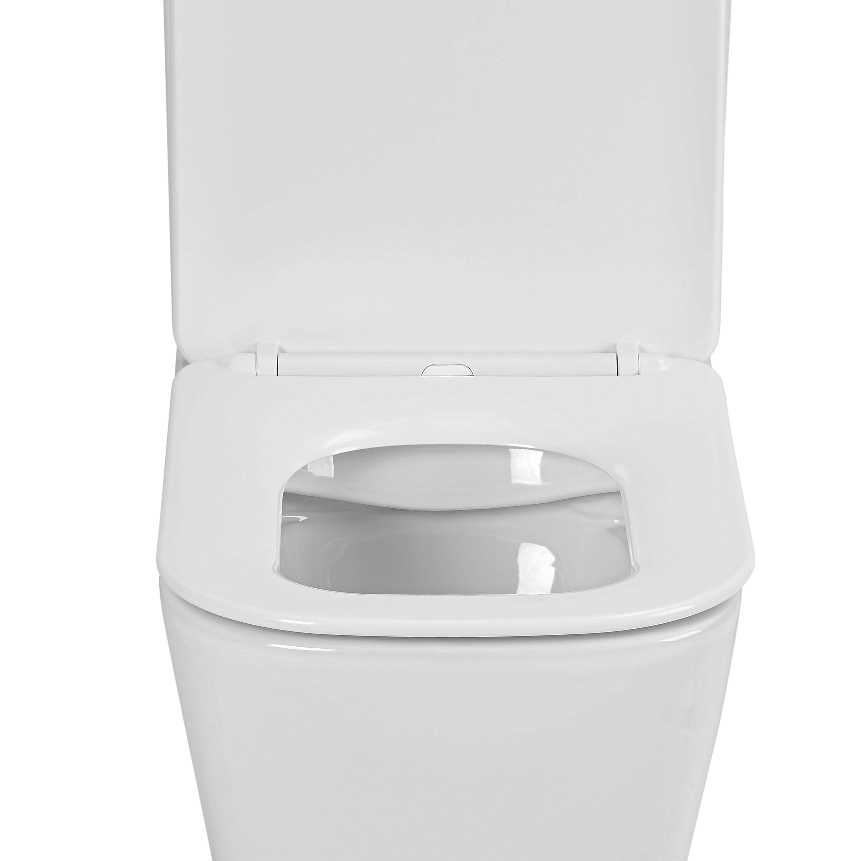 Pack WC SENSEA STUDIO con tapa amortiguada blanco | Leroy Merlin