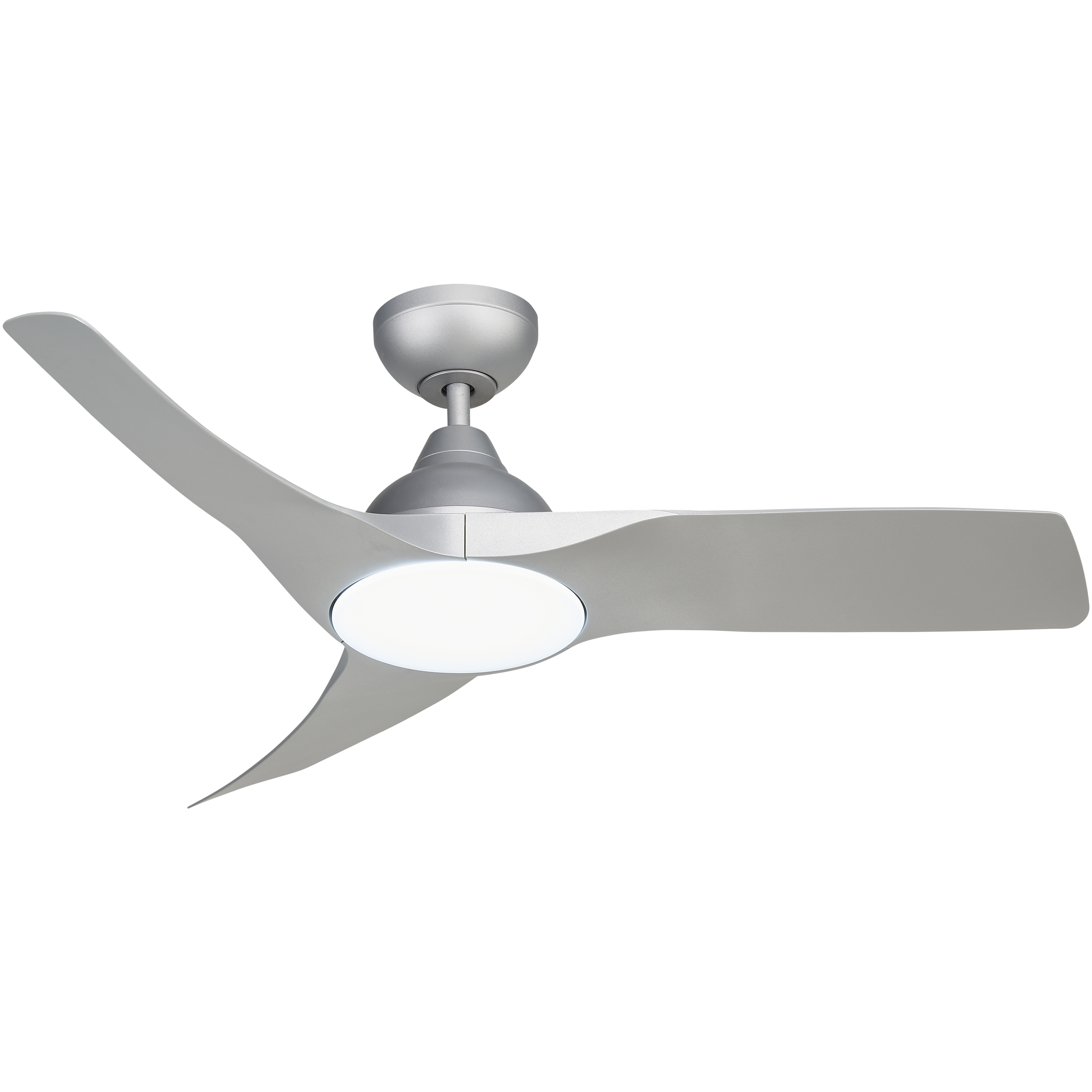 Ventilador de techo con luz motor DC INSPIRE Aruba Plus plata | Leroy ...