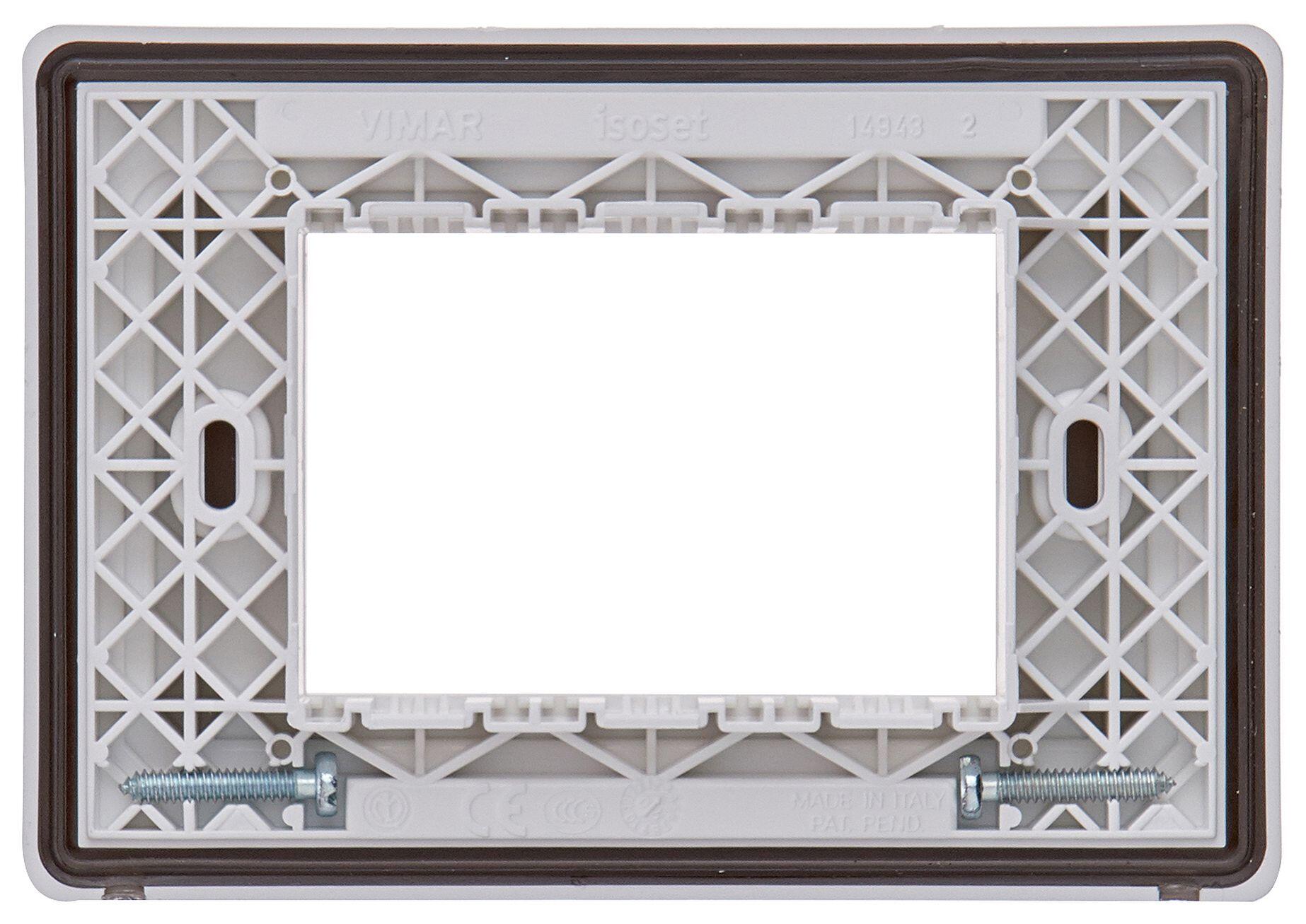 Calotta protettiva per presa Plana VIMAR bianco 3 moduli | Leroy Merlin