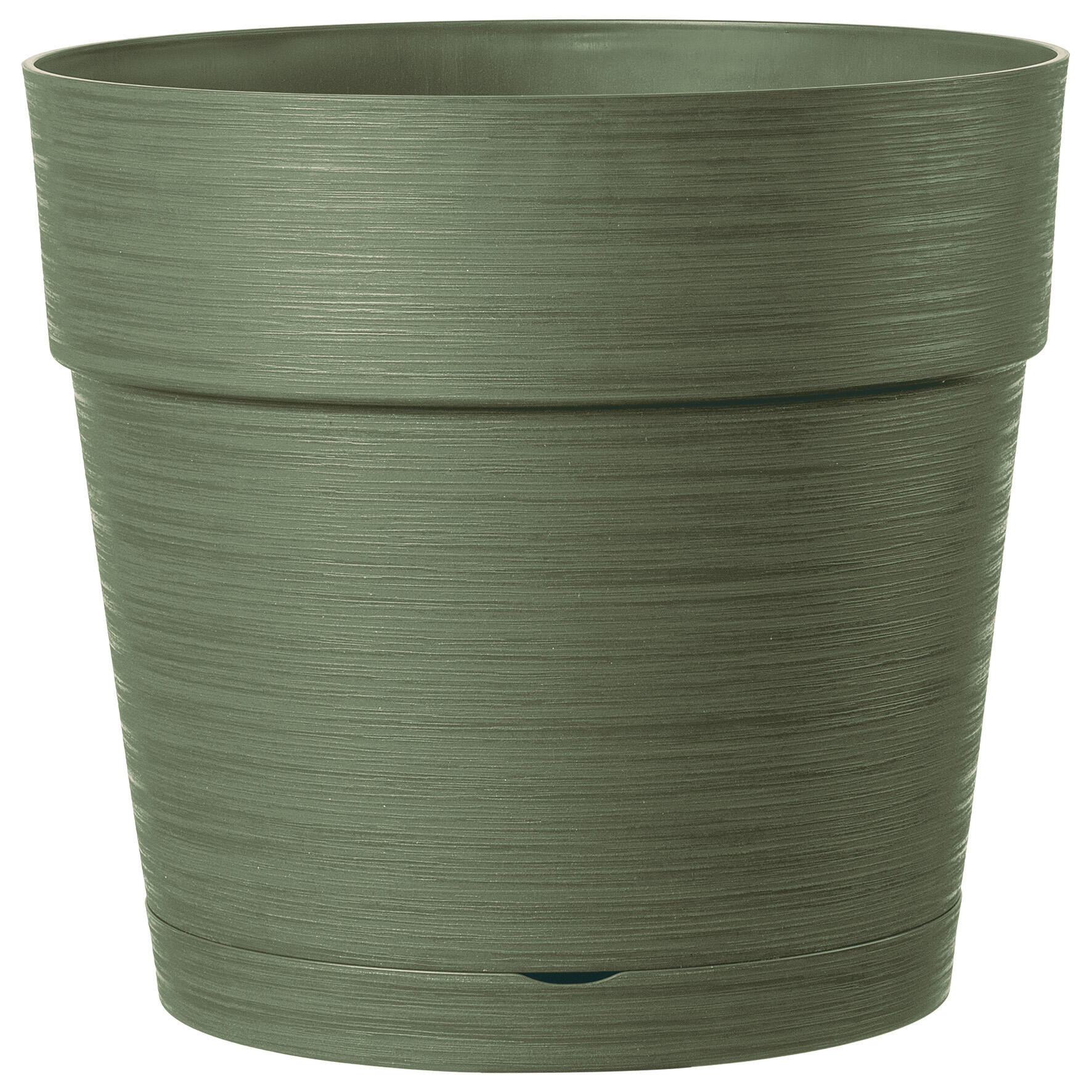 Pot pot à plante DEROMA Diam.38 L.38 x l.38 x H.34.3 cm vert | Leroy Merlin