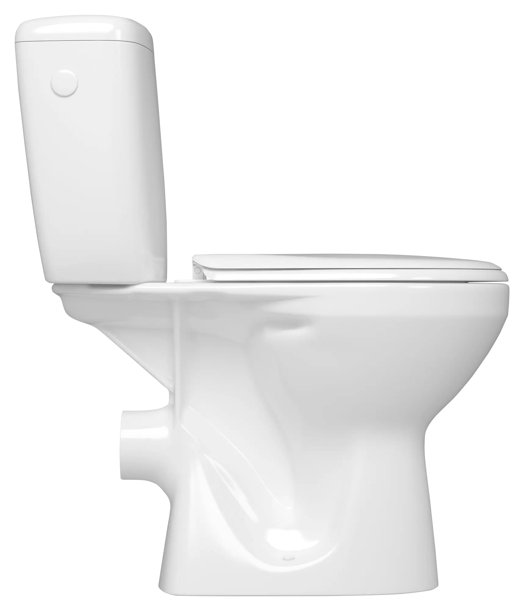 WC kompakt poziom Essential Sensea - Leroy Merlin