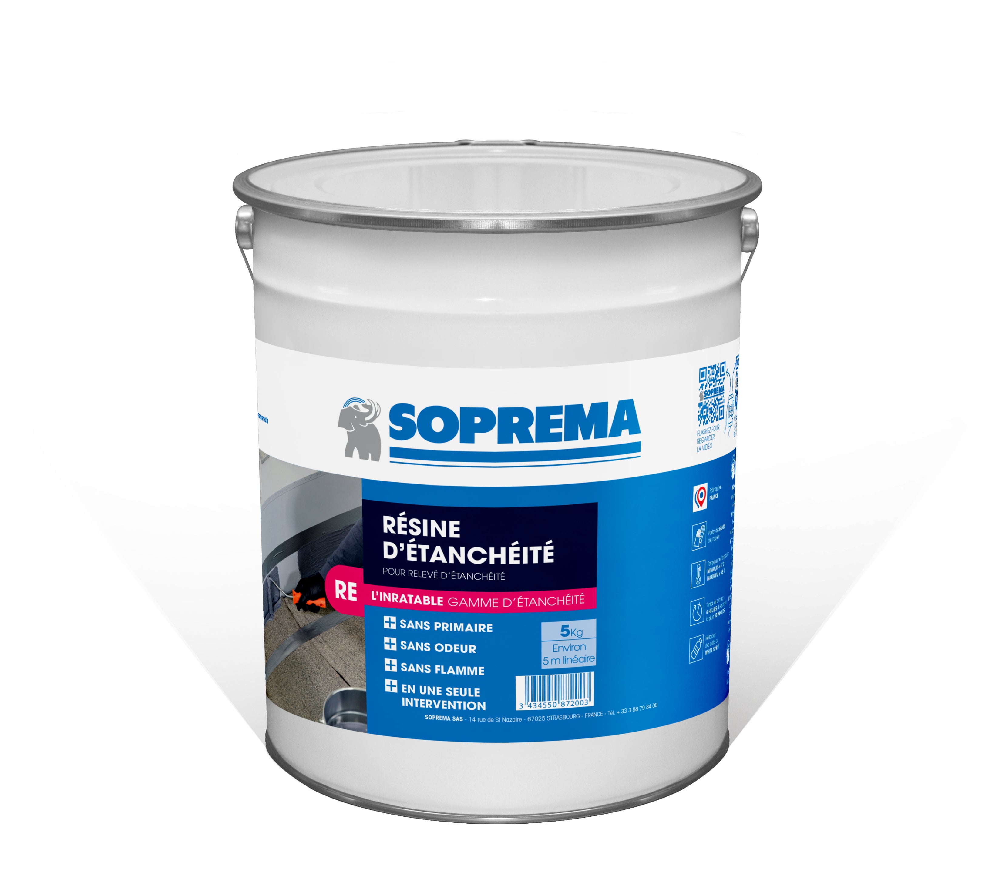 Résine d’étanchéité Gris 5KG | Leroy Merlin