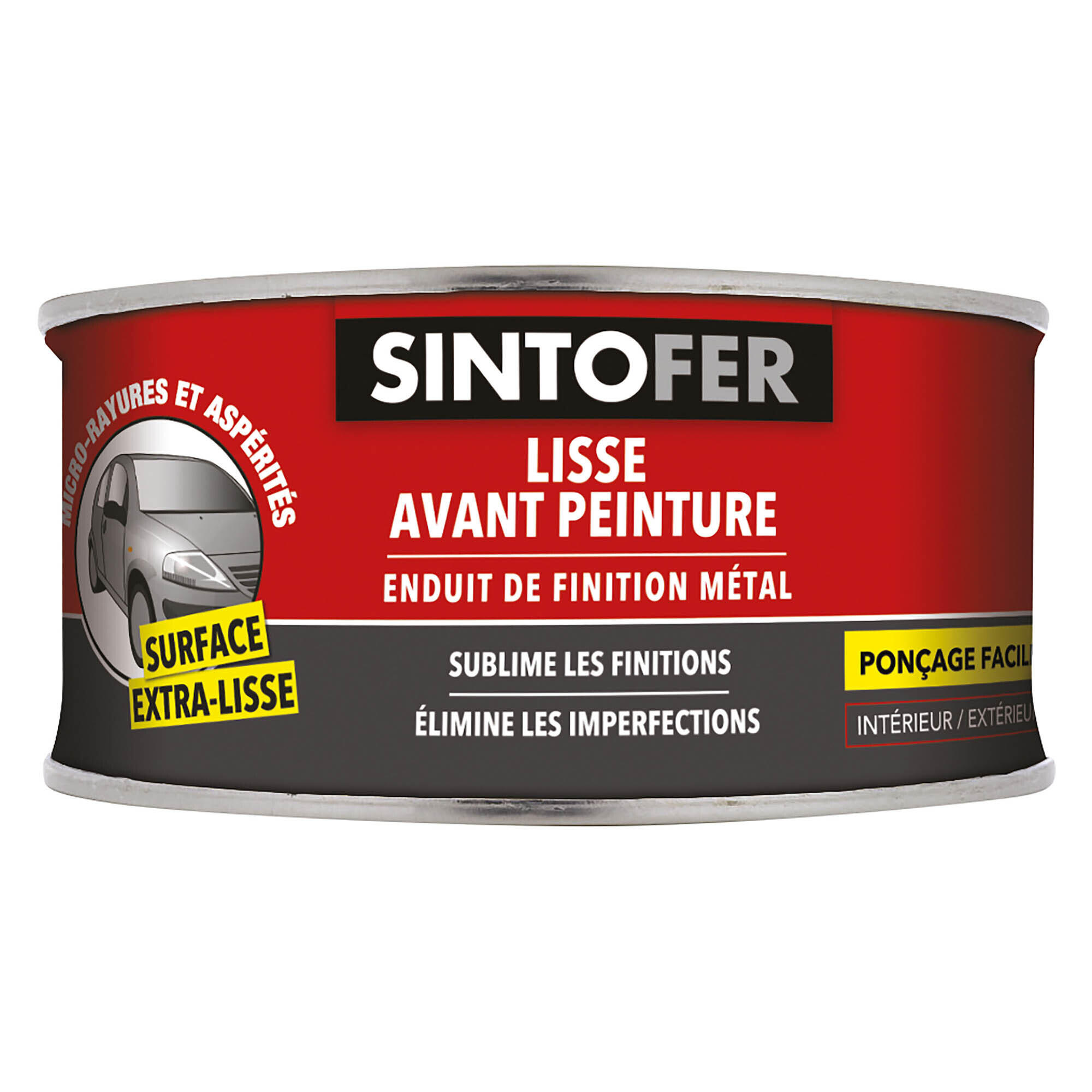 Enduit de finition Sinto fer SINTO, Gris, 250 g | Leroy Merlin