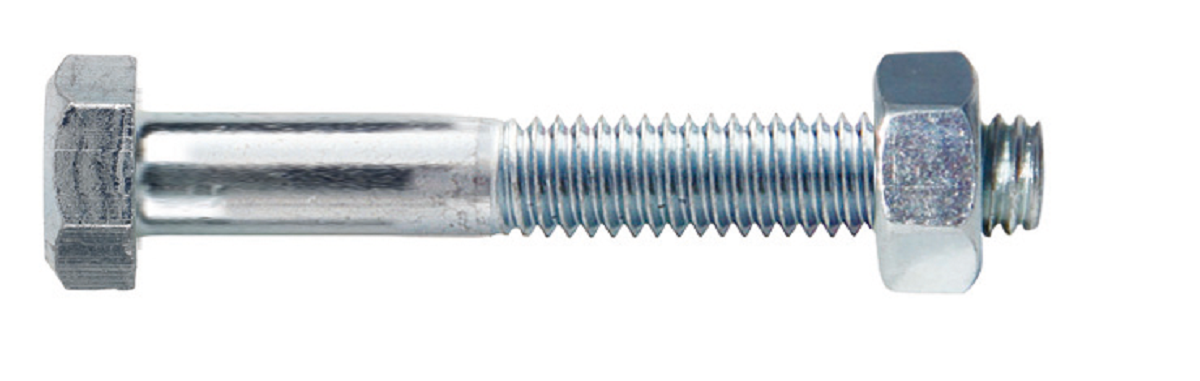 Perno y tornillo métrico en acero inoxidable con cabeza hexagonal y 40 ... Perno y tornillo métrico en acero inoxidable con cabeza hexagonal y 40 ...