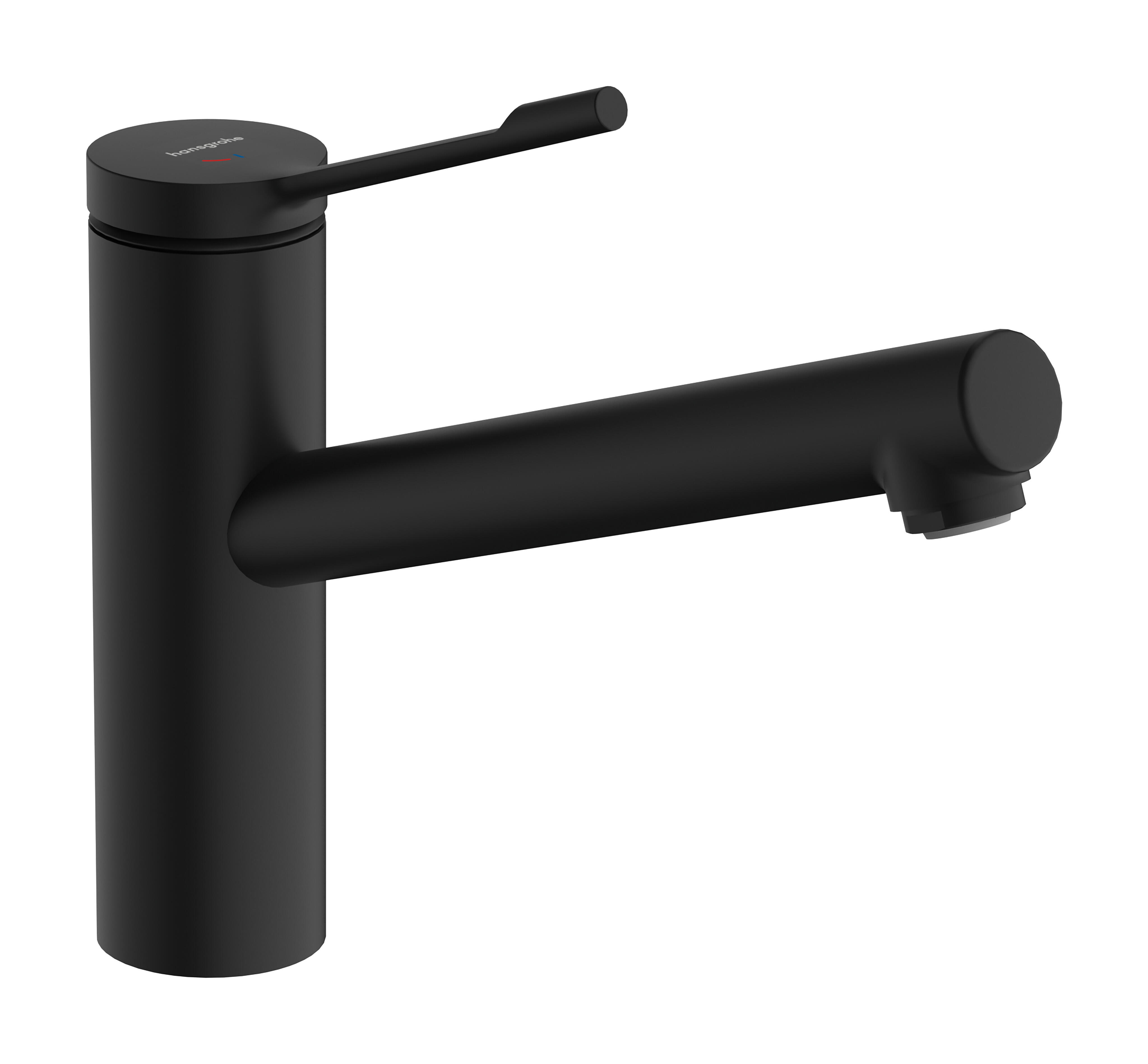 Robinet de cuisine HANSGROHE Stamis noir | Leroy Merlin