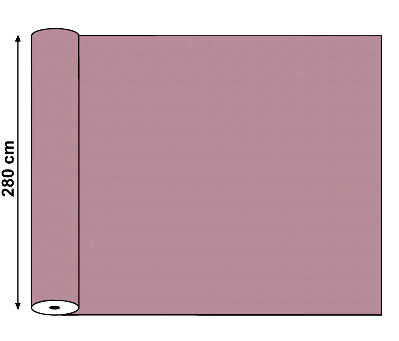 Tela al corte tapicería lino Linares rosa palo ancho 280 cm | Leroy Merlin