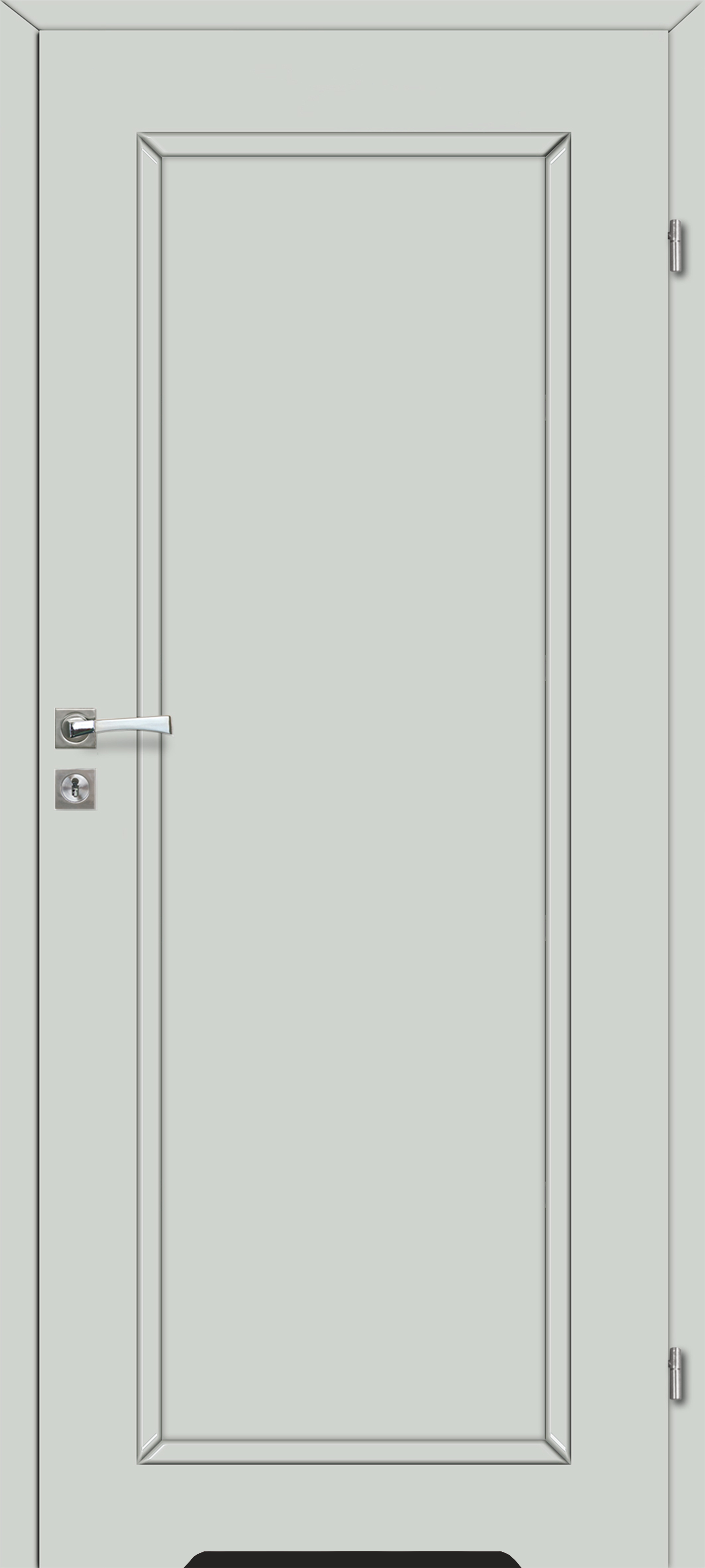 Drzwi wewnętrzne pełne z podcięciem wentylacyjnym Grappa Grau PP 80 ...