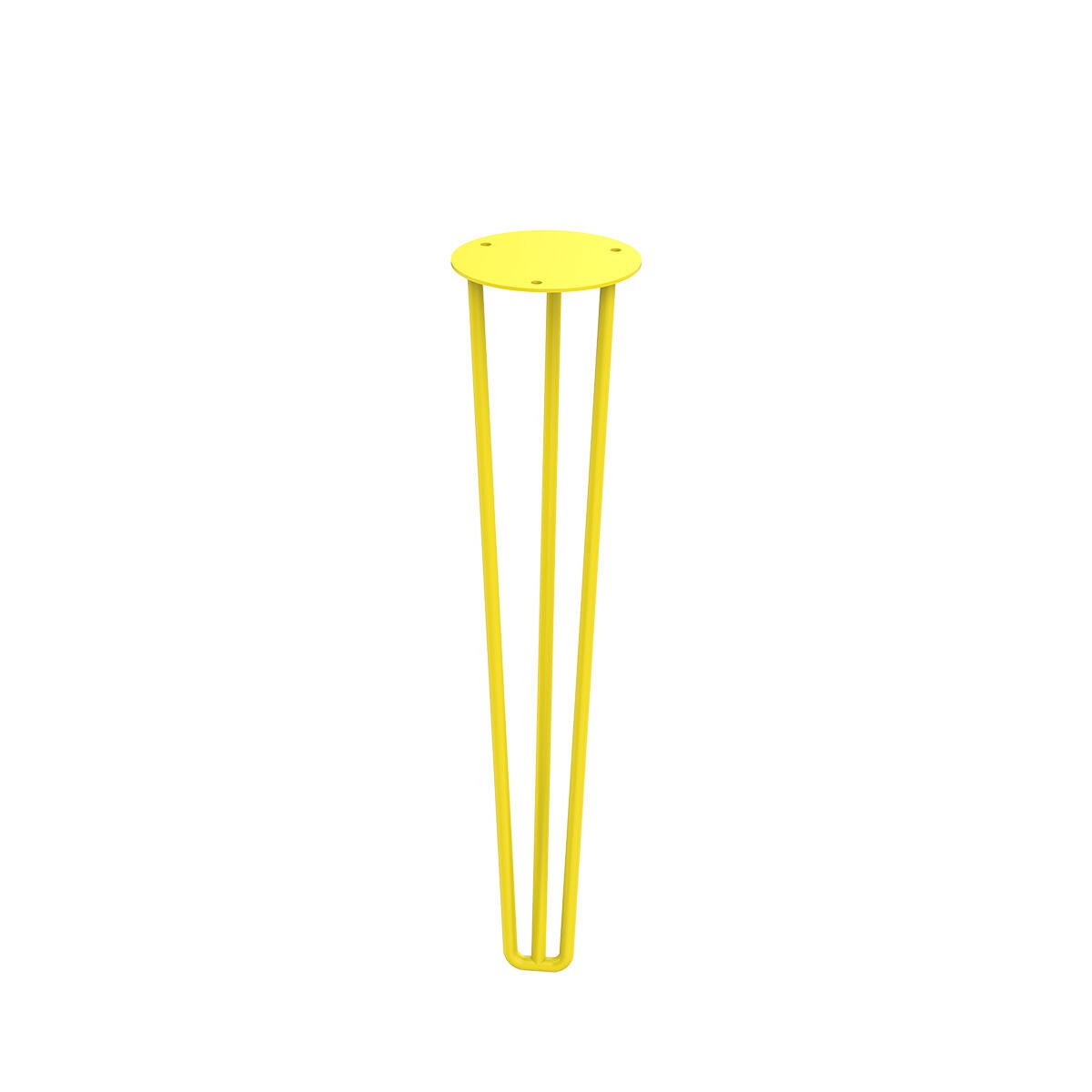 Gamba per mobili STEELMI PIN in acciaio giallo opaco P 10 x H 40 cm ...