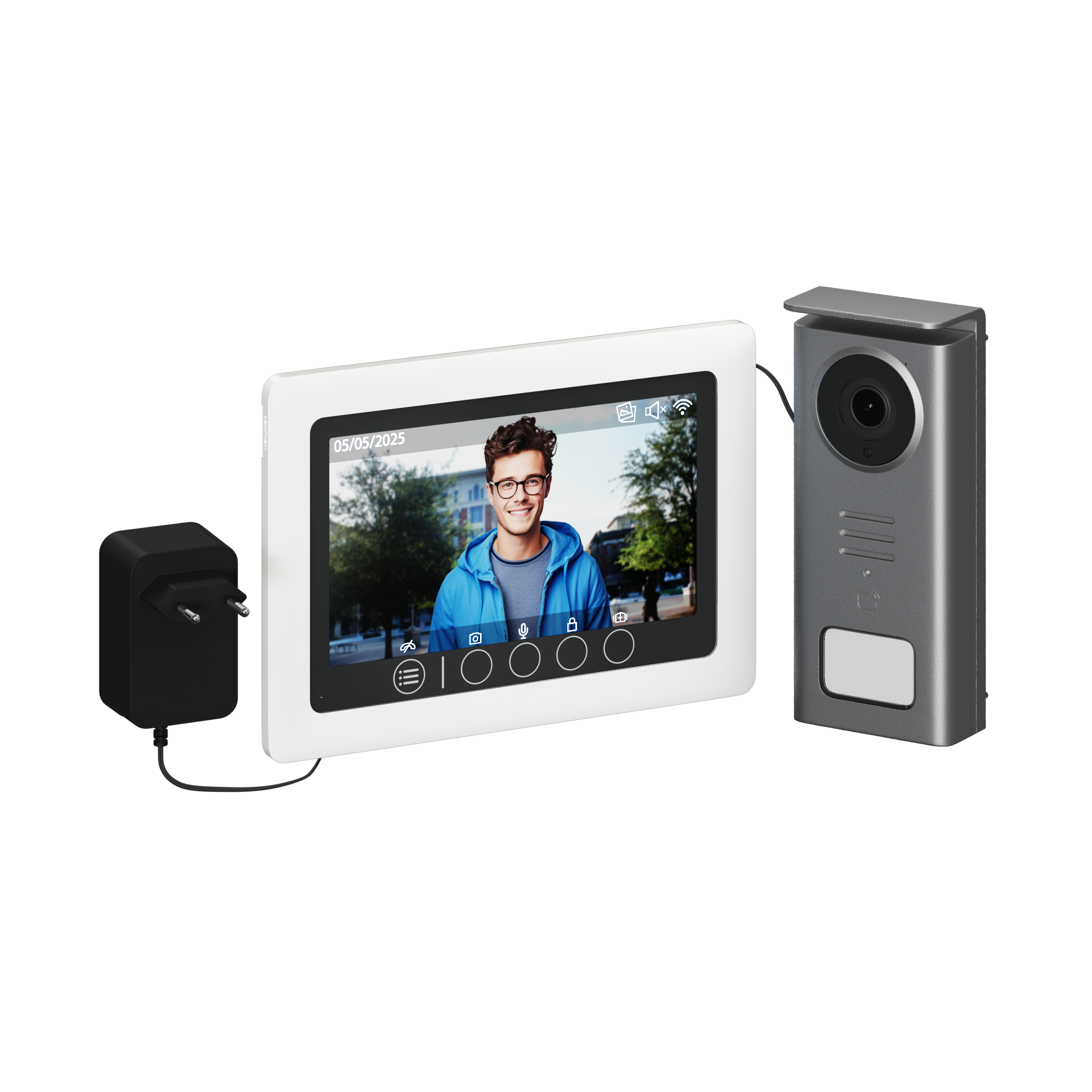 Videoportero cableado LEXMAN 7” | Leroy Merlin