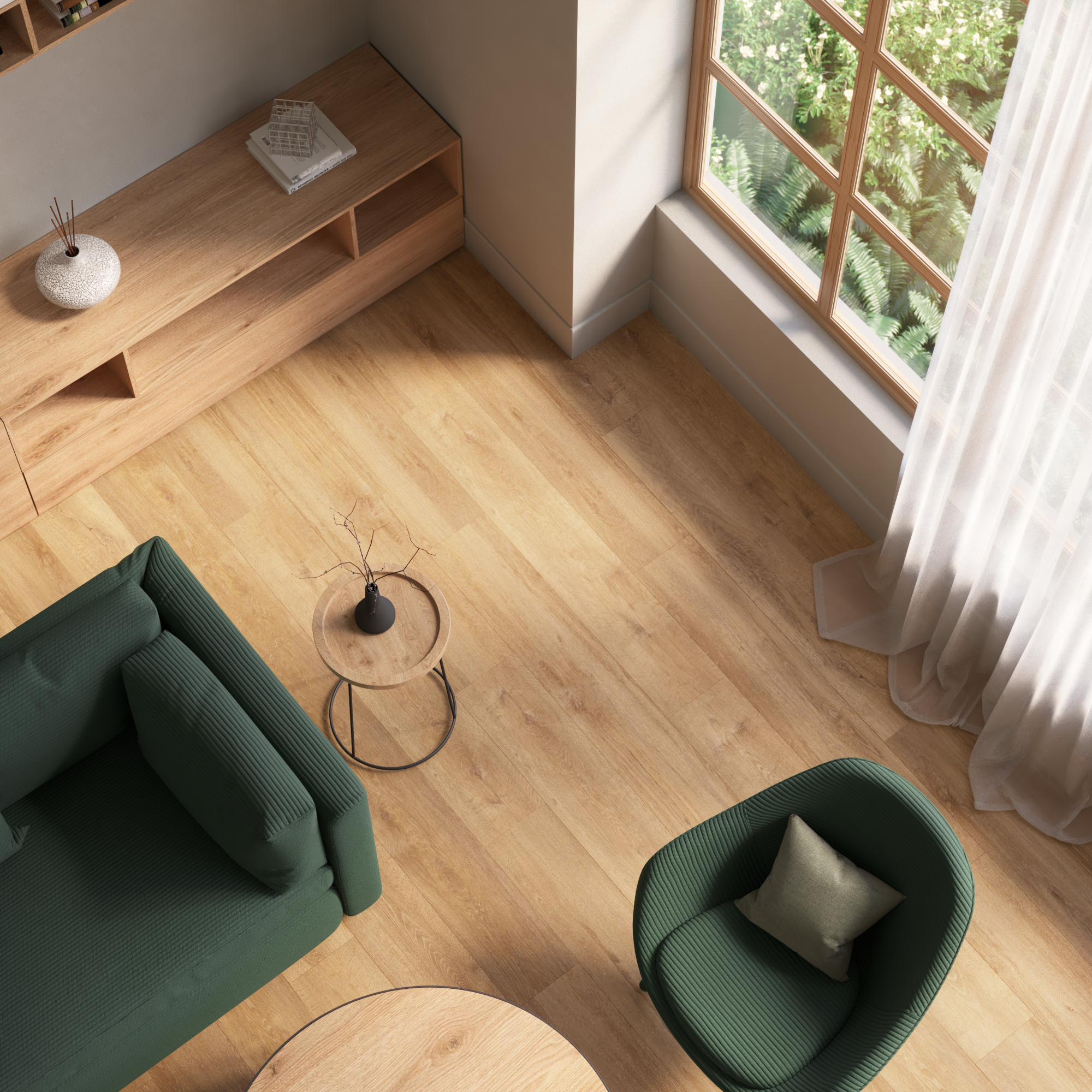 Lame PVC clipsable intenso ARTENS Robore bois naturel | Leroy Merlin