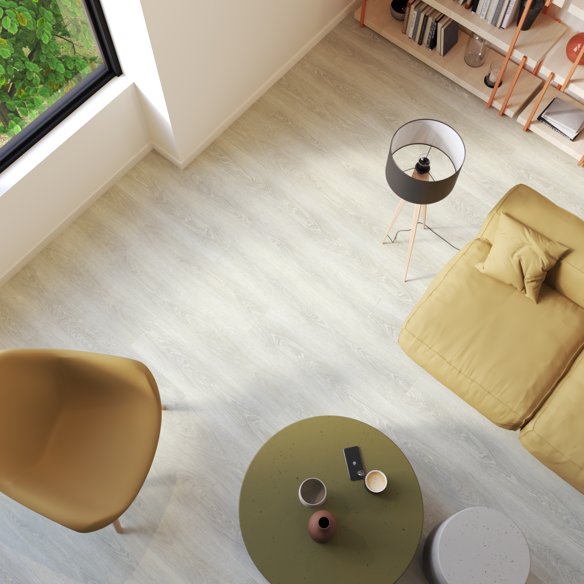 Lame PVC clipsable intenso ARTENS Nola bois gris | Leroy Merlin