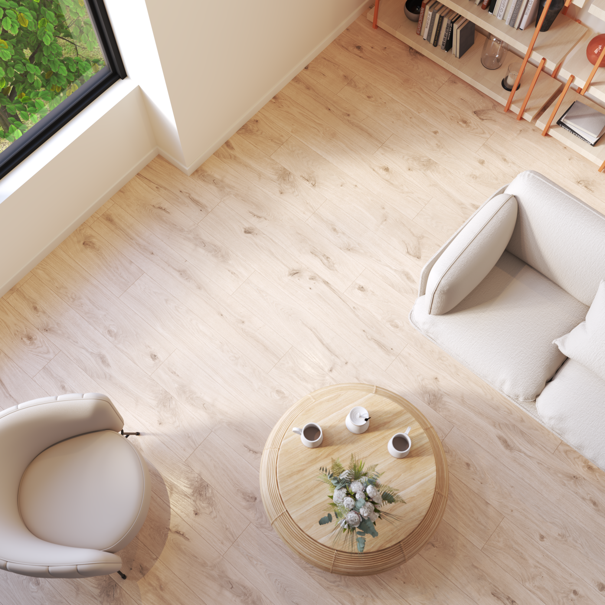 Pavimento laminato passaggio intenso ARTENS DESIGN Foligno beige ...