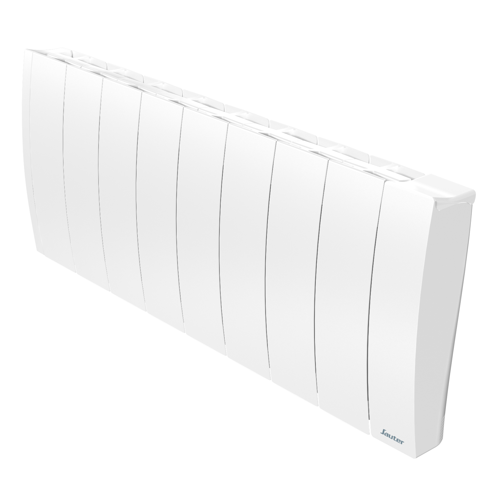 Radiateur électrique connecté inertie fluide 1000W SAUTER Ipala plinthe ...