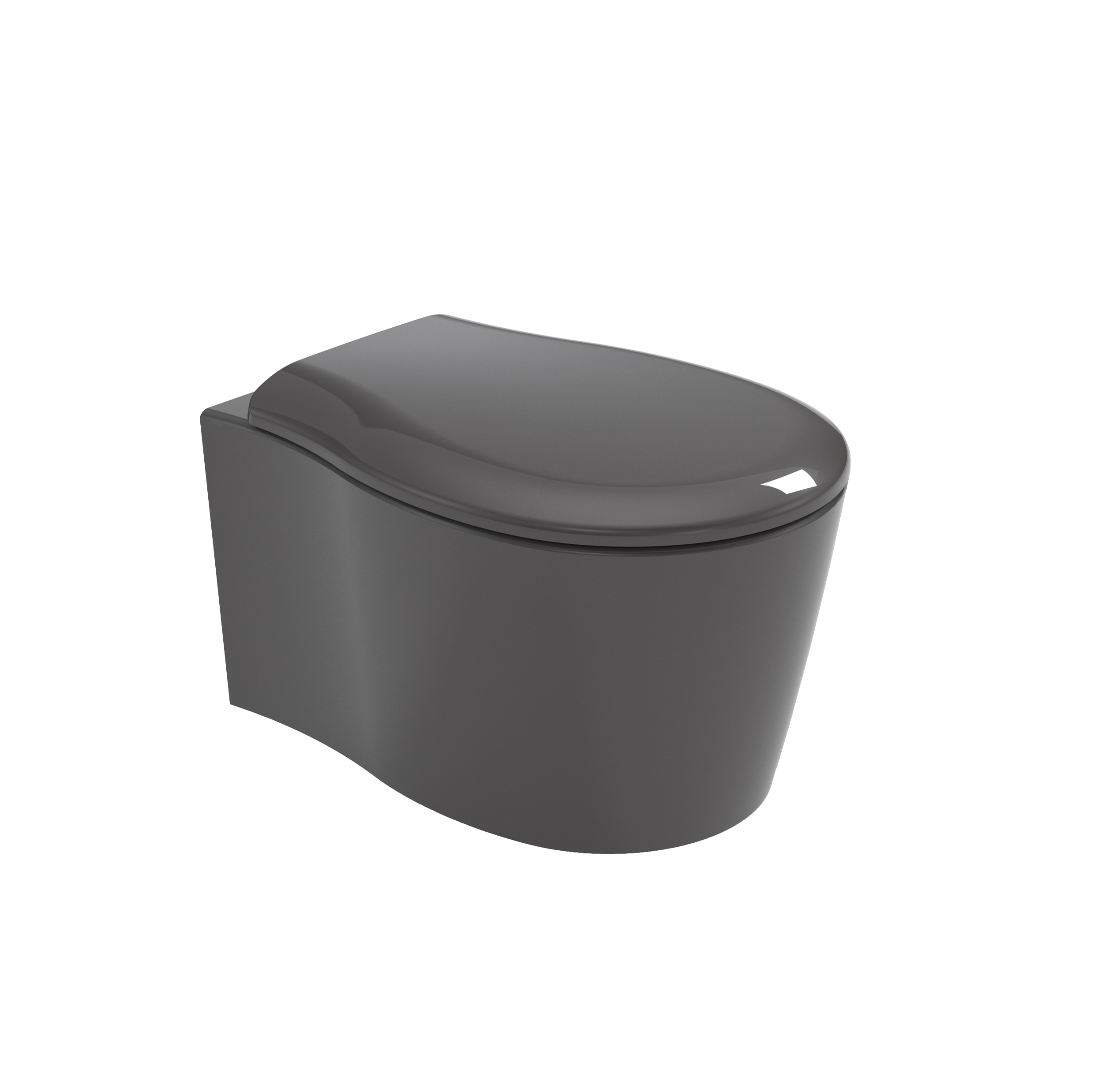 Vaso WC sospeso OLYMPIA CERAMICA soft, sedile incluso P 55 x L 36 cm ...
