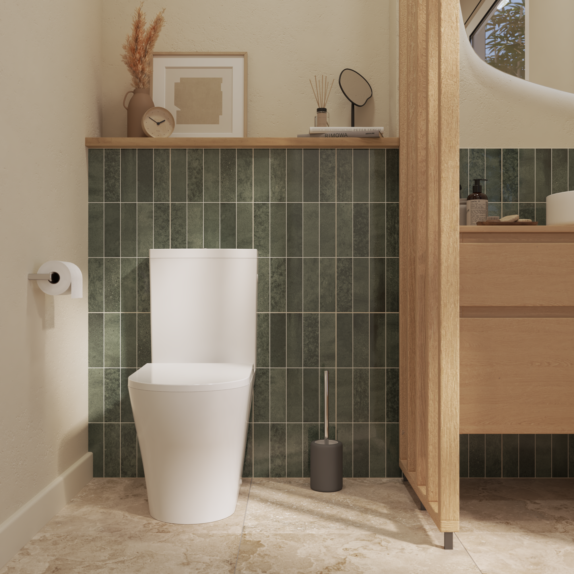 WC kompakt poziomy Remix Sensea - Leroy Merlin