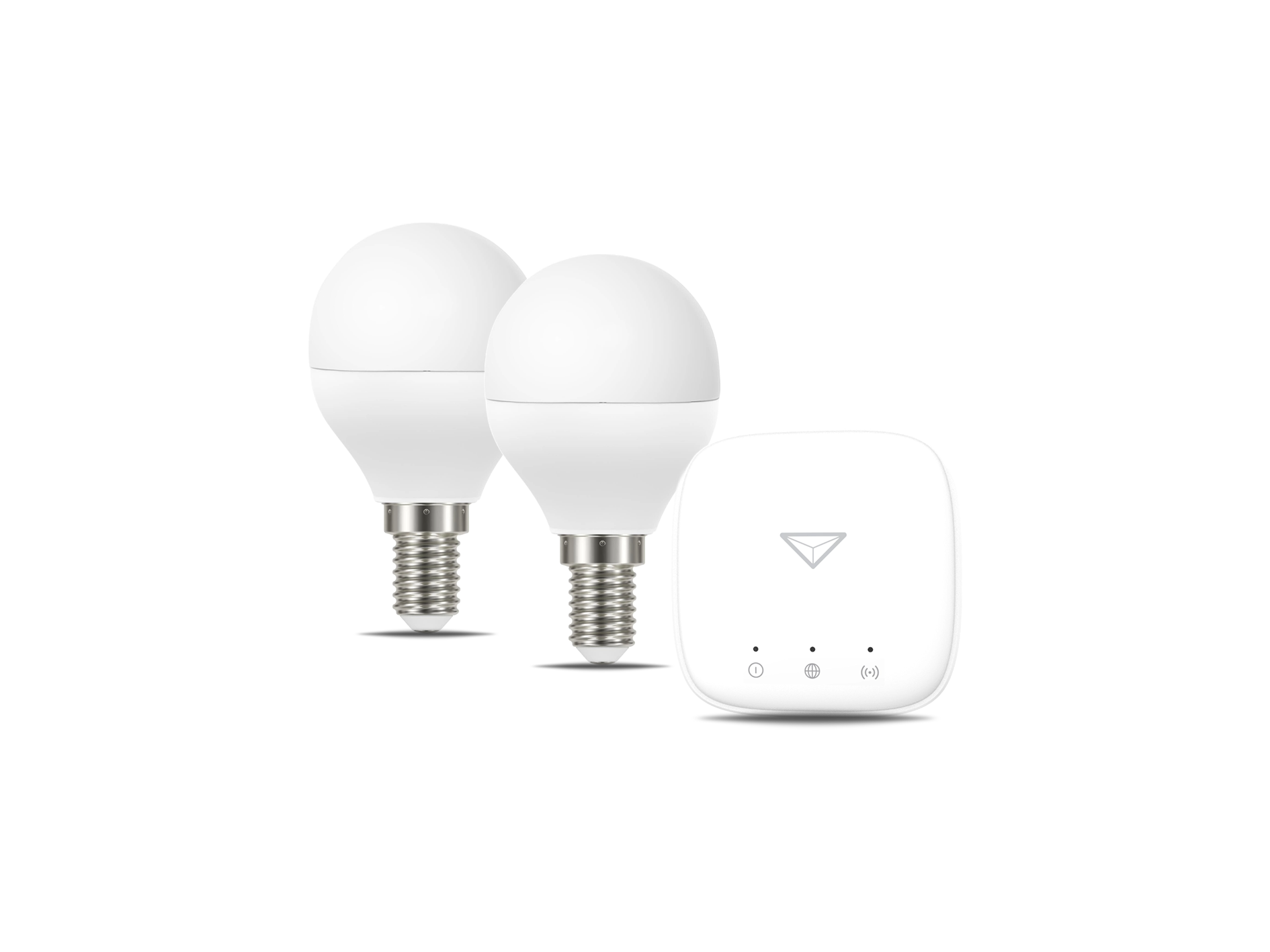 Kit de démarrage 2 ampoules E14 connectées avec box Enki Connect ...