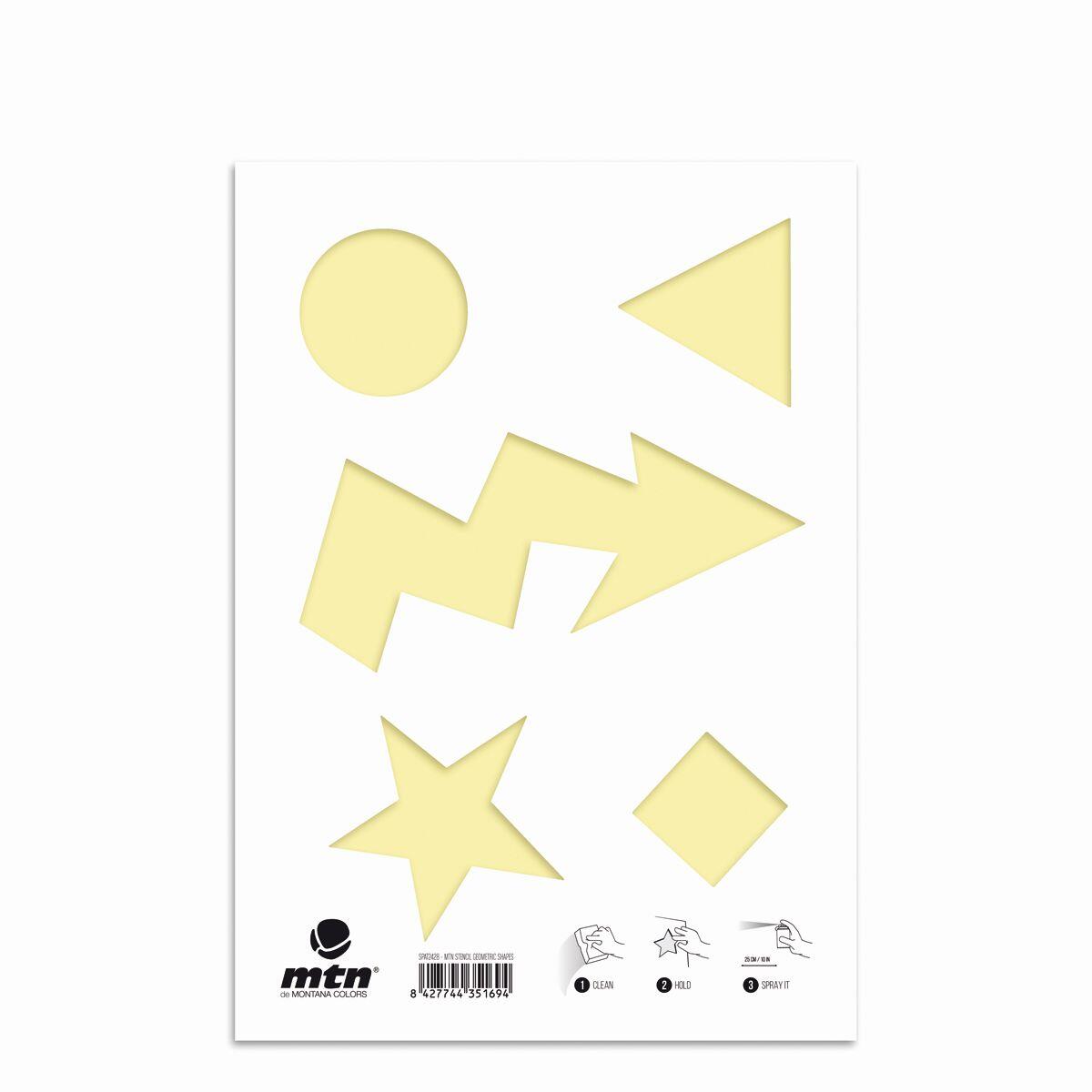 Stencil geometric shapes MONTANA | Leroy Merlin