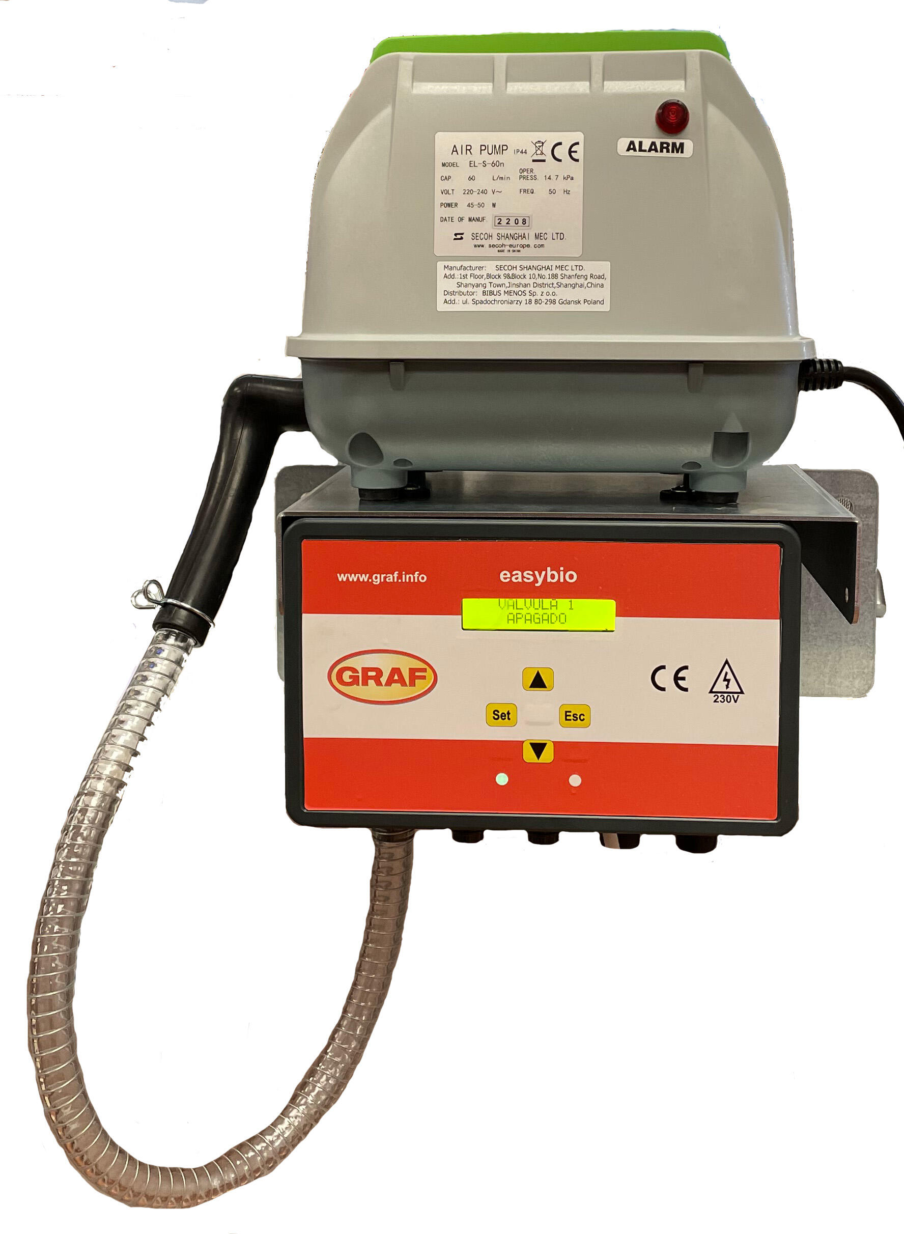 Depuradora de oxidación Total Easybio 4 124x169.5 cm 2500L | Leroy Merlin