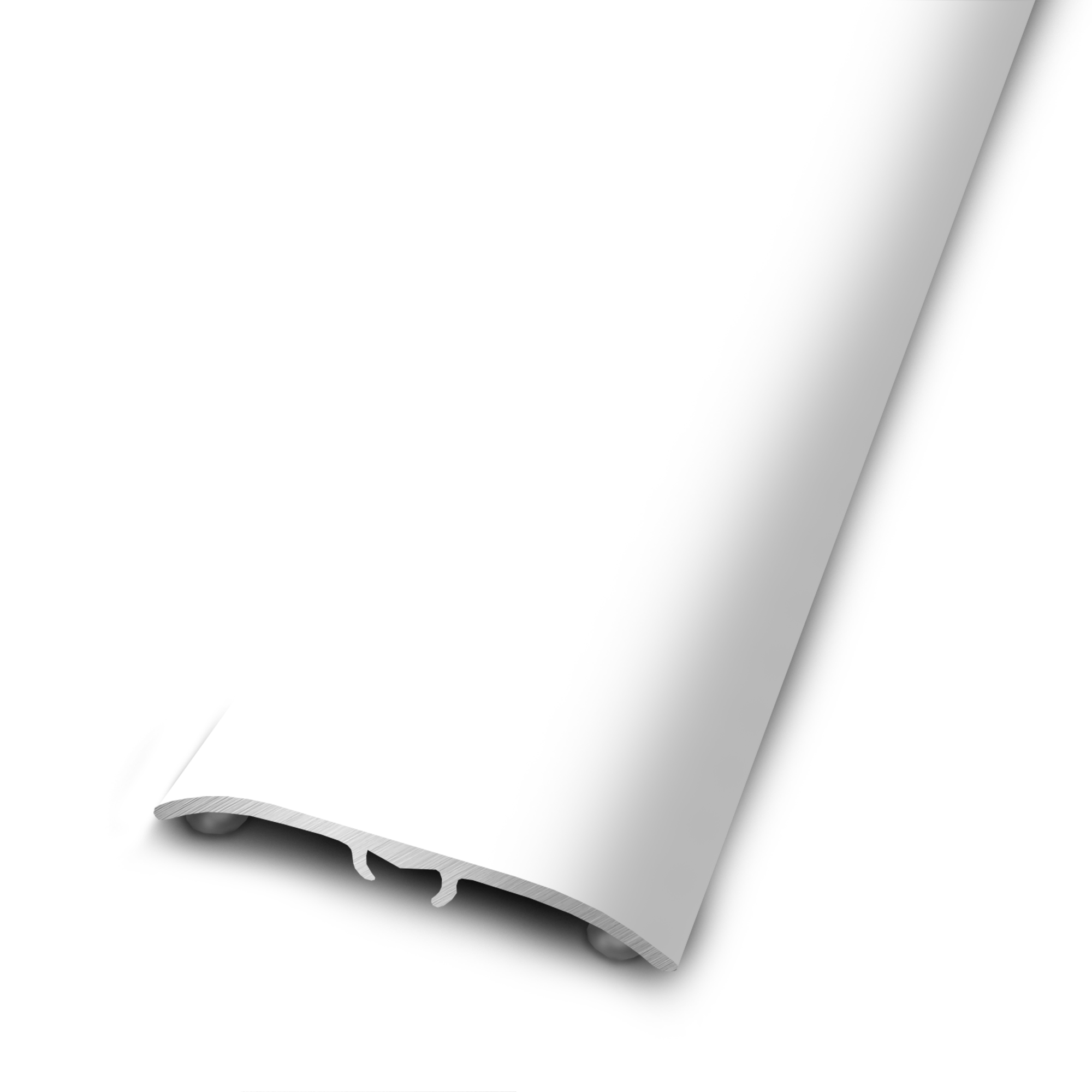 Barre de seuil 4 en 1 alu blanc à fixer, l.3.7 cm x L.83 cm ARTENS ...