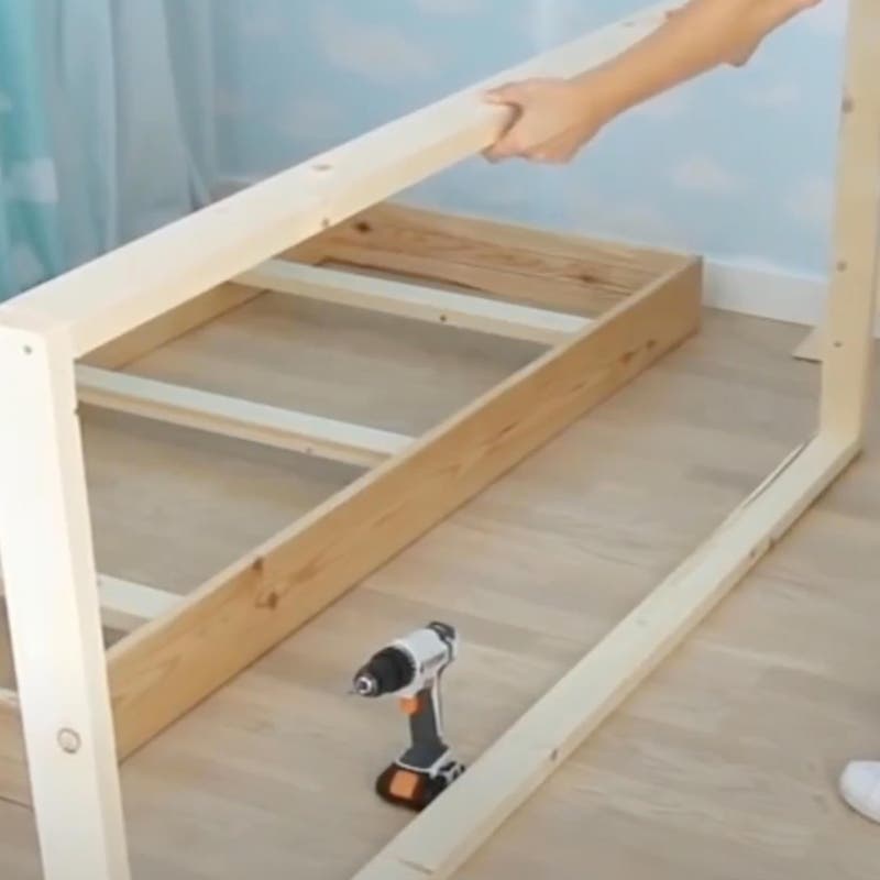 Come costruire un letto a forma di casetta | Leroy Merlin