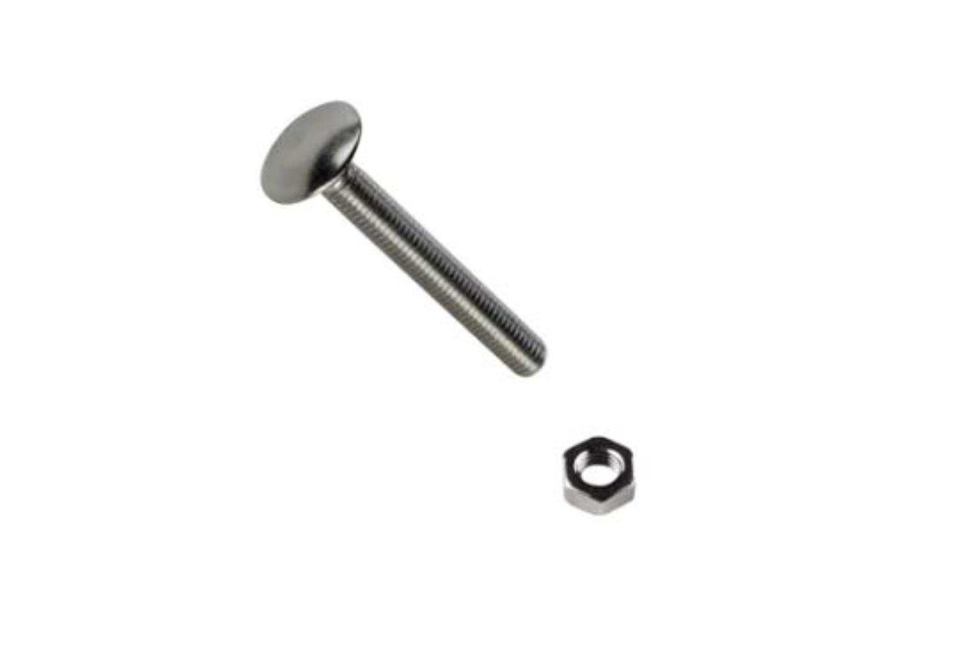 Perno y tornillo métrico en acero inoxidable y 40 mm | Leroy Merlin Perno y tornillo métrico en acero inoxidable y 40 mm | Leroy Merlin
