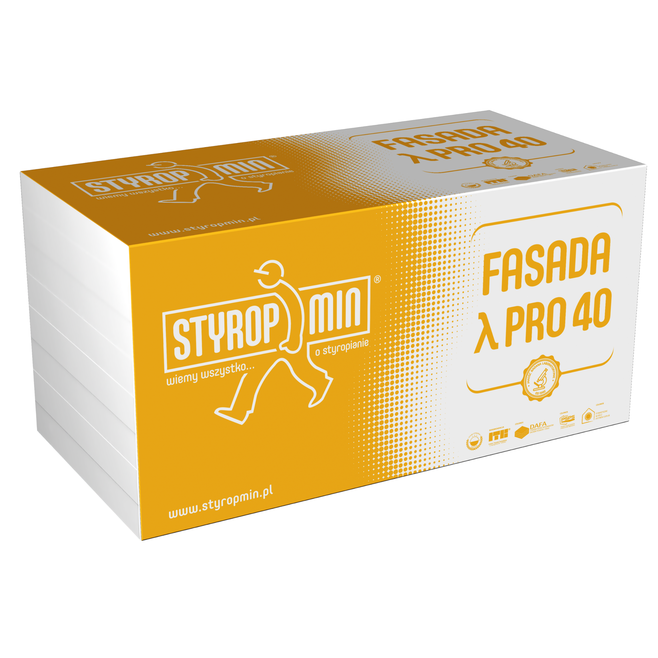 Styropian Fasada EPS 40 50 mm 6 m2 Styropmin - Leroy Merlin