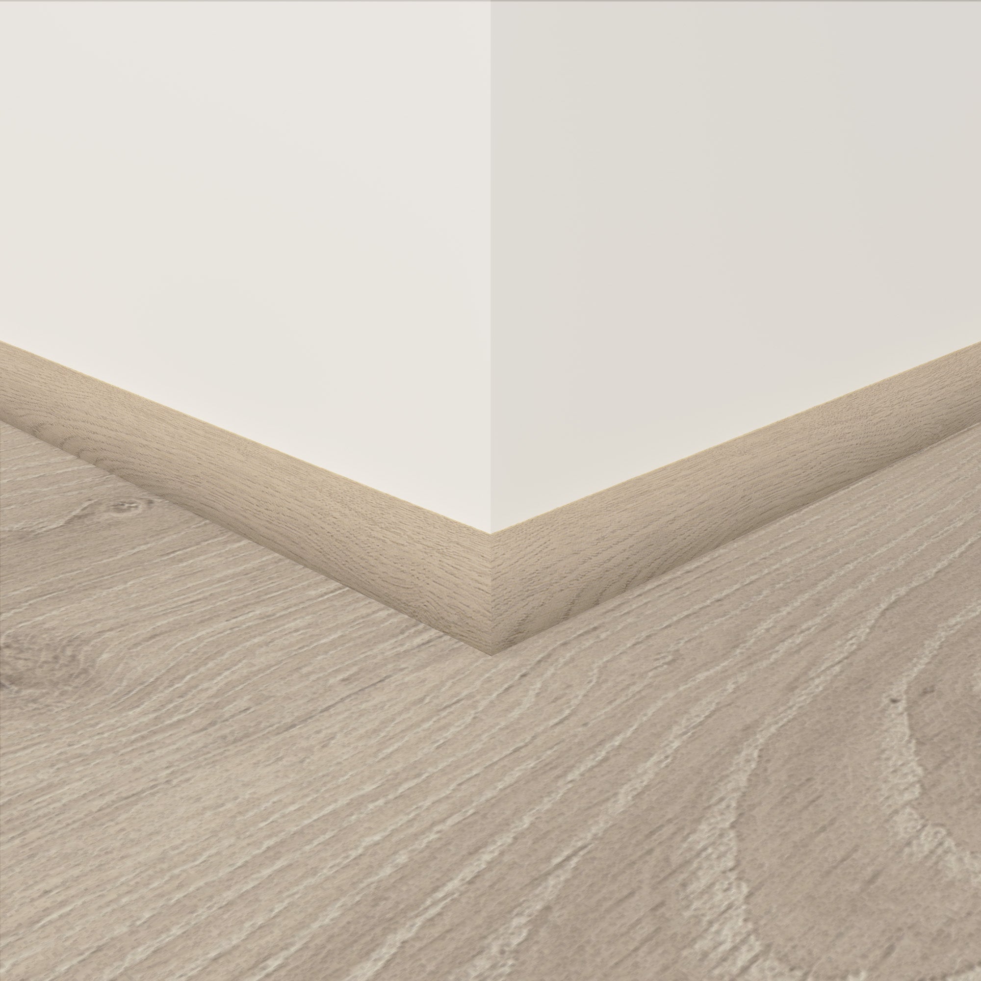 Quart-de-rond mdf, décor 100, H. 1.2, Ep.12 mm ARTENS | Leroy Merlin