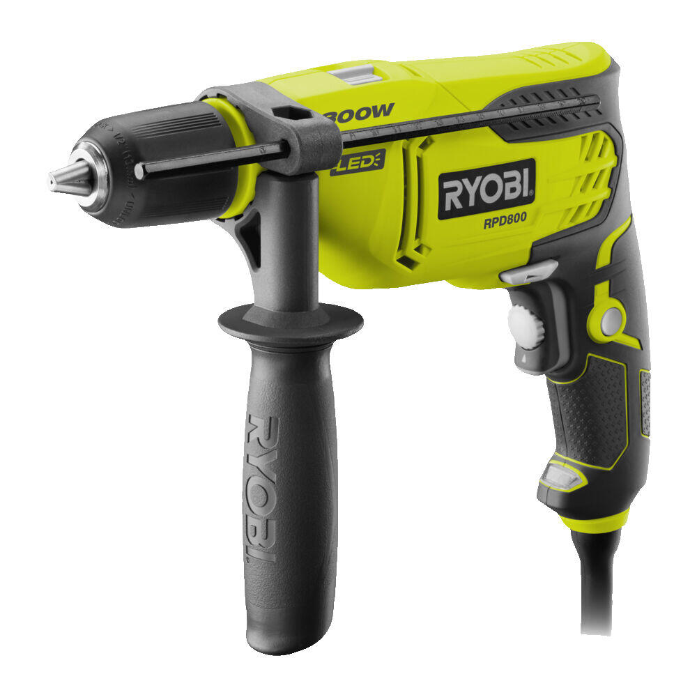 Taladro percutor RYOBI RPD 800-K 800W | Leroy Merlin
