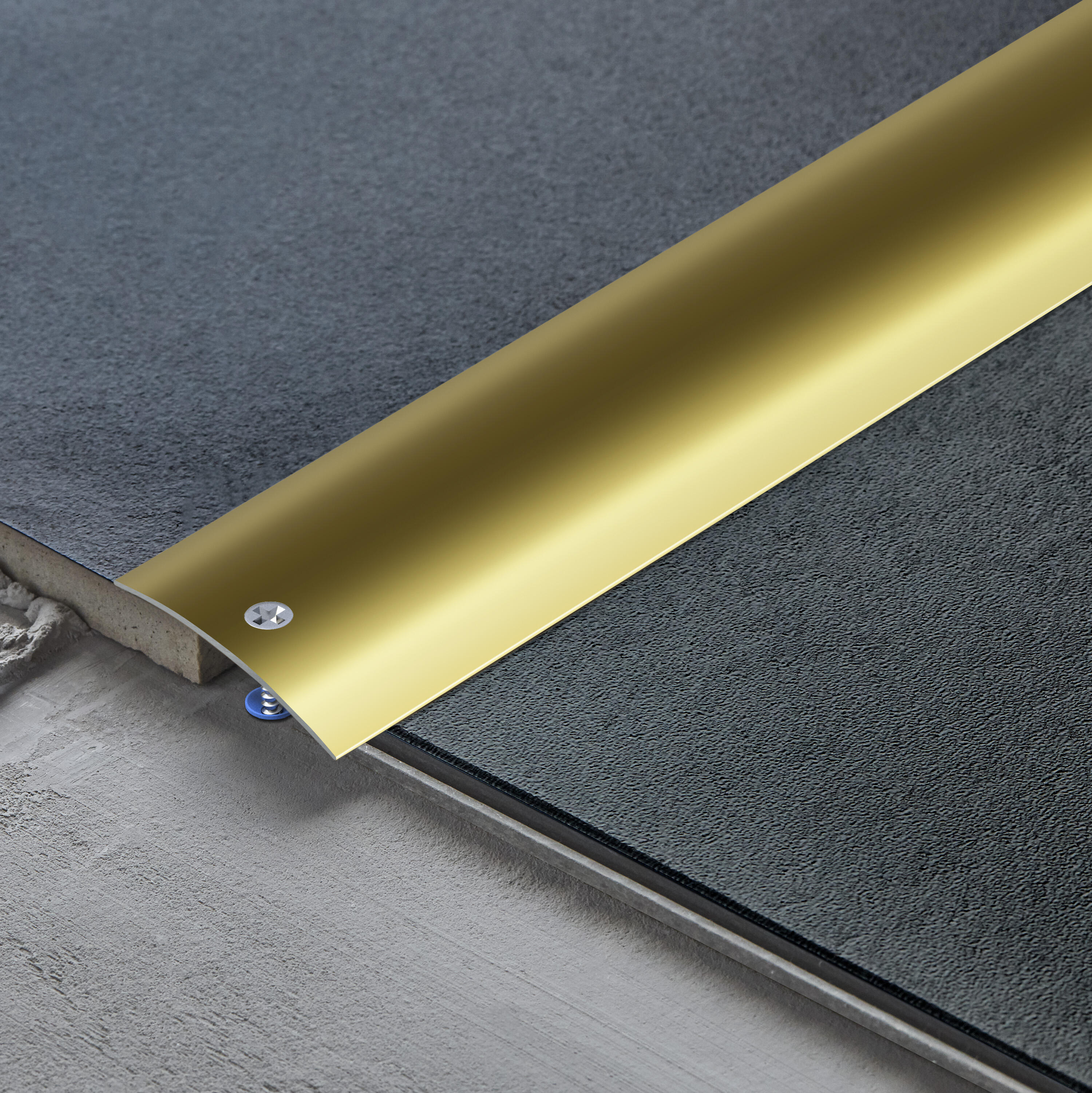 Barre de seuil à visser aluminium finition, l. 0.45 cm x L.93 cm ARTENS ...