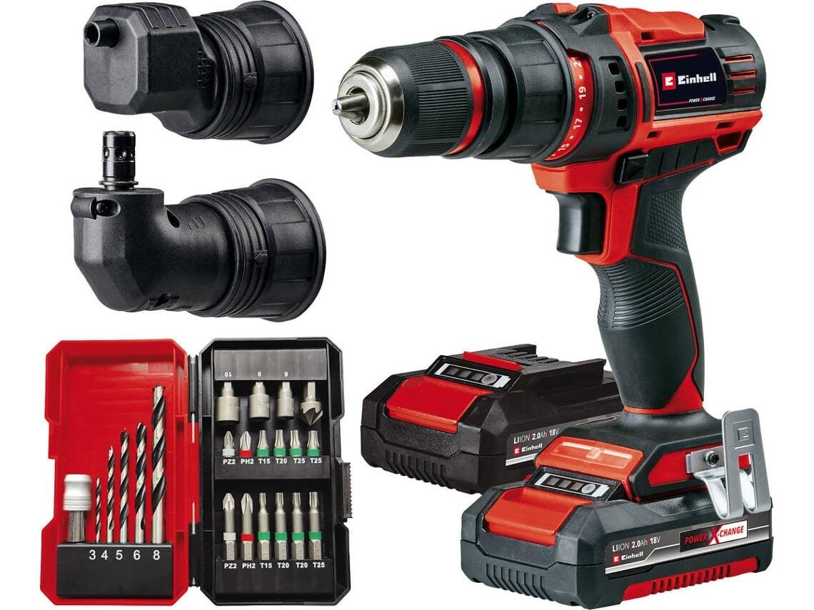 Taladro EINHELL EXPERT TE-CD 18/45 Li - Con 2 baterías 2.0 Ah y ...