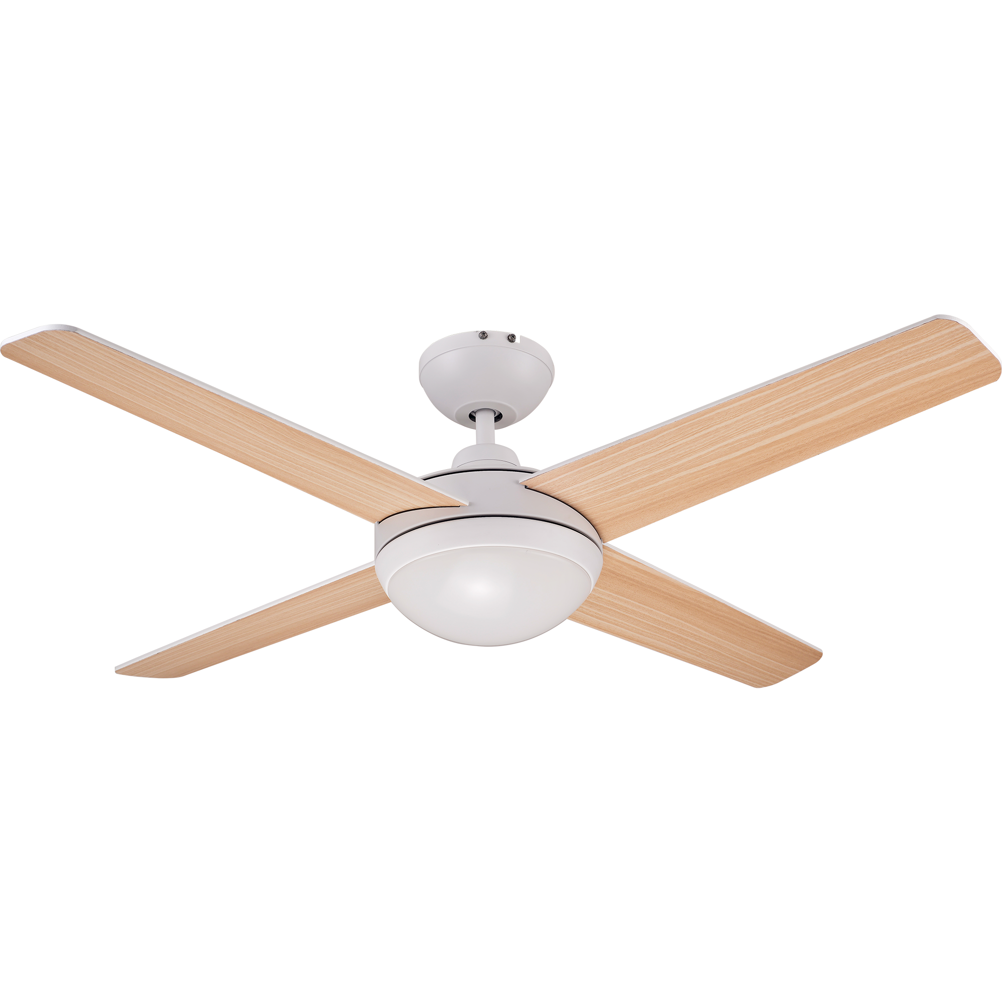 Ventilador de techo con luz silencioso DC Inspire Aveiro beige/blanco ...