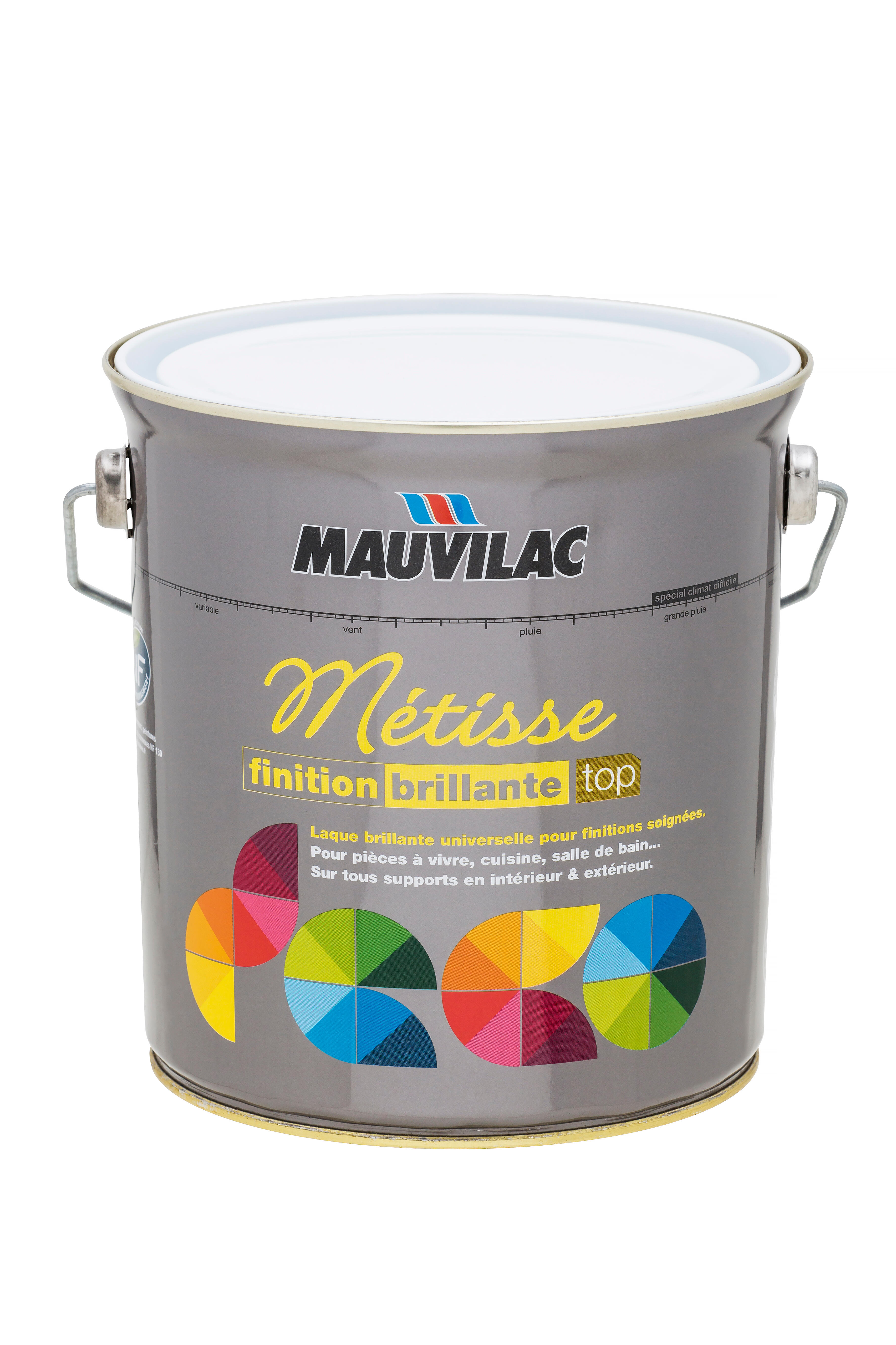 Peinture Metisse Brillant Bleu Seychelles 2,5L | Leroy Merlin