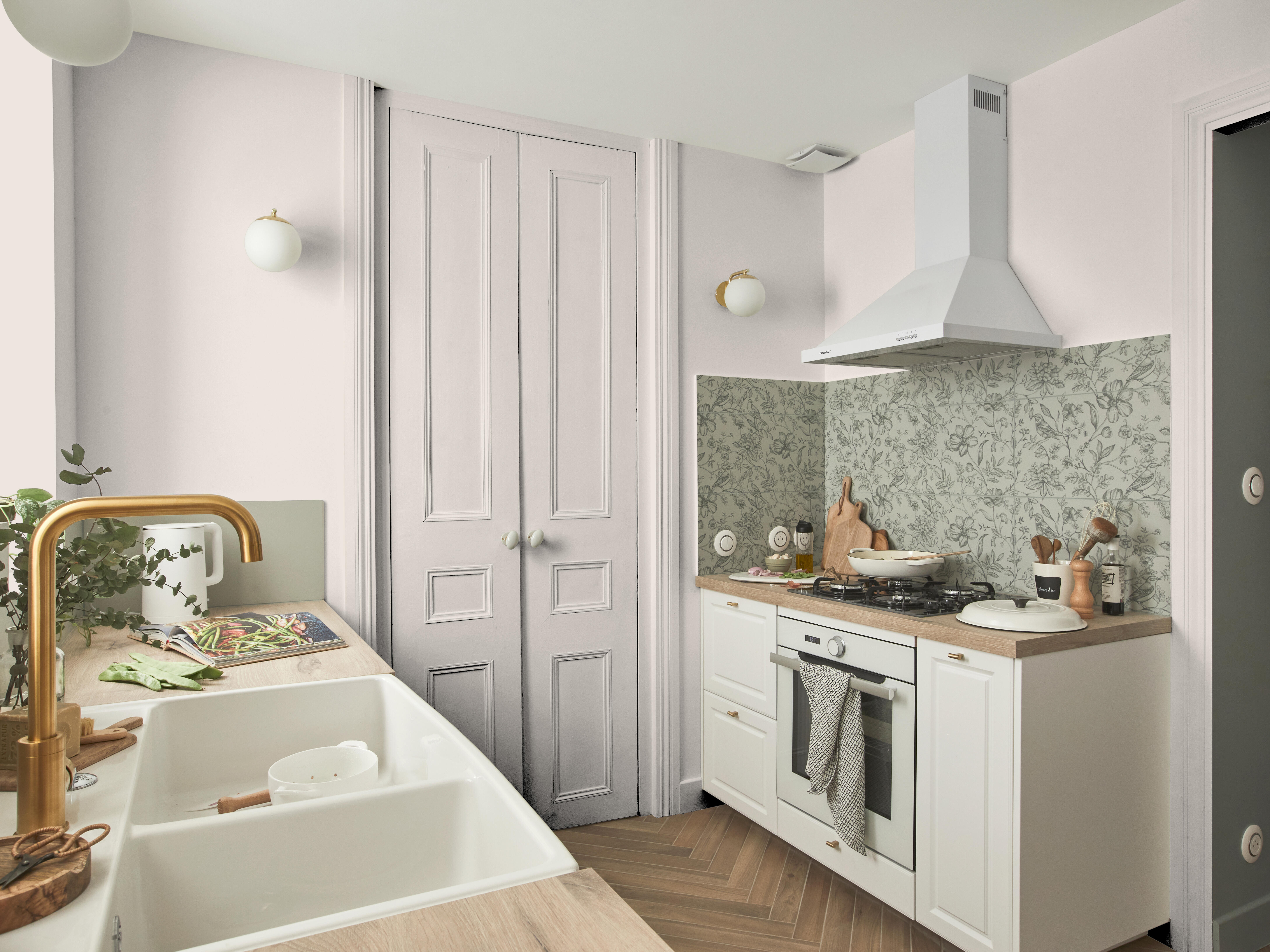 Peinture mur paper 5 satin LUXENS Cuisine et bain 2L+20%gratuit | Leroy ...