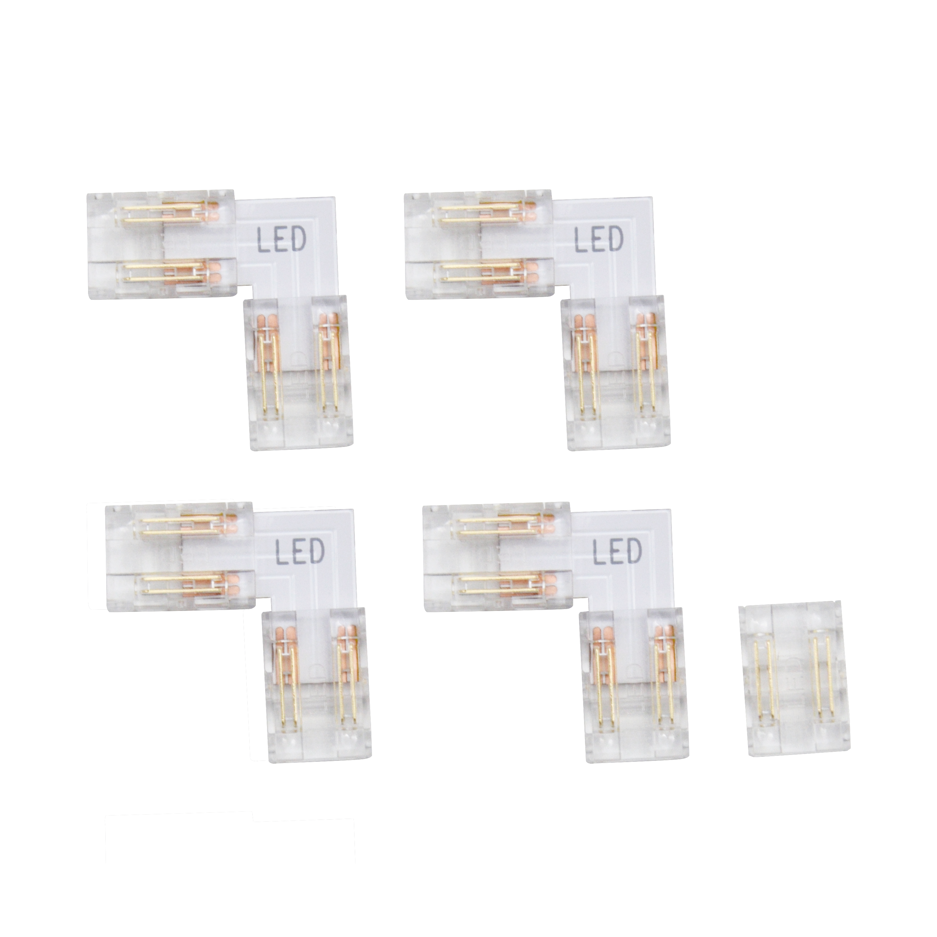 Pack de 5 conectores LED blanco IP20 | Leroy Merlin