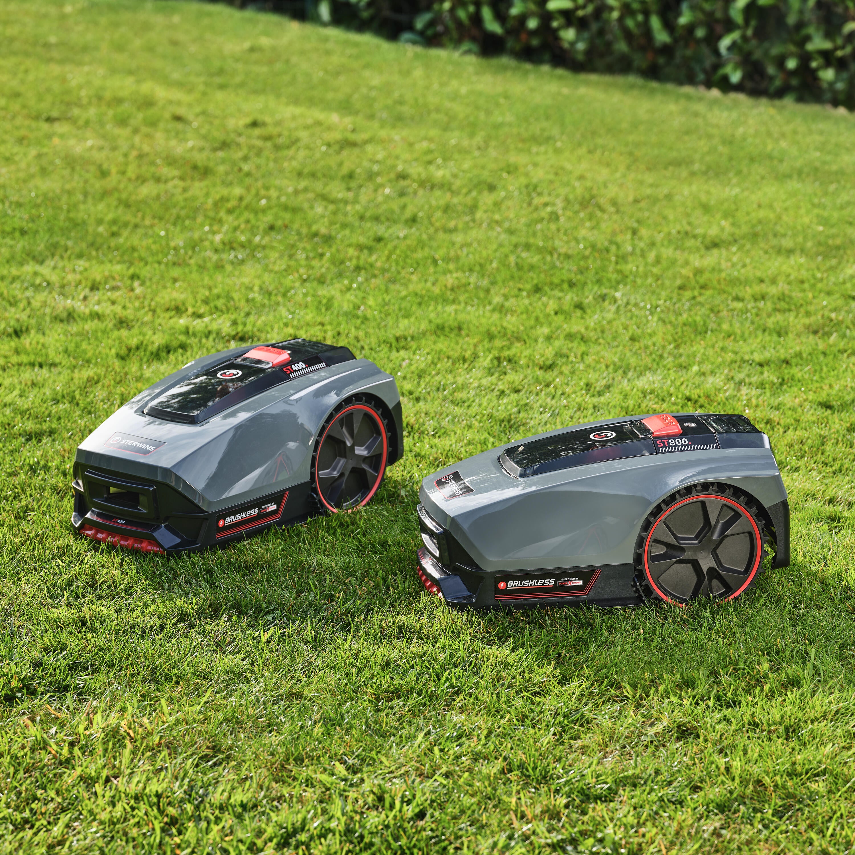 Robot tagliaerba STERWINS con filo perimetrale larghezza di taglio 18 ...