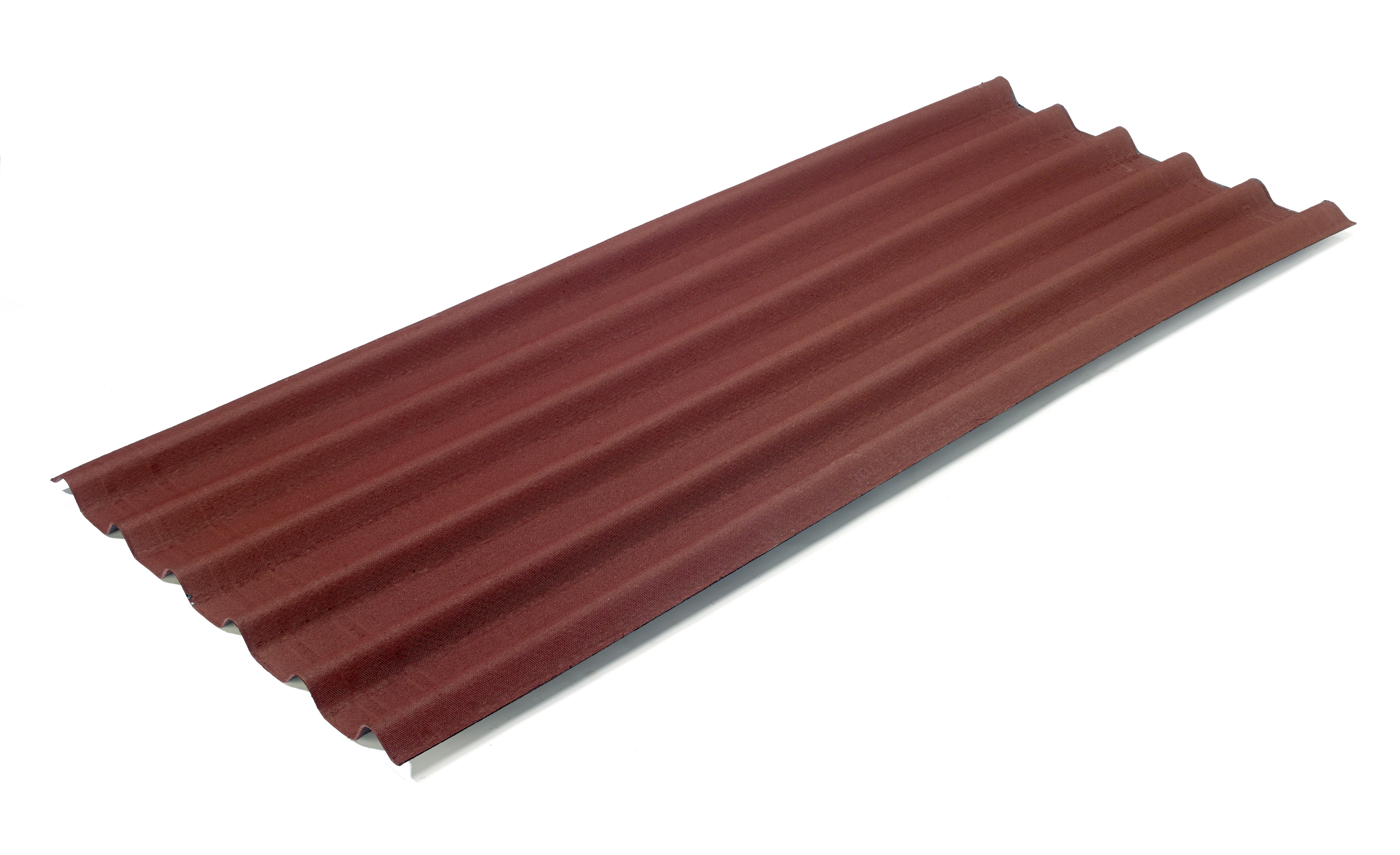 Lastra da copertura ondulato ONDULINE Easyfix in fibrobitume rosso L 200 x L 82 cm, Sp 2.6 mm ...
