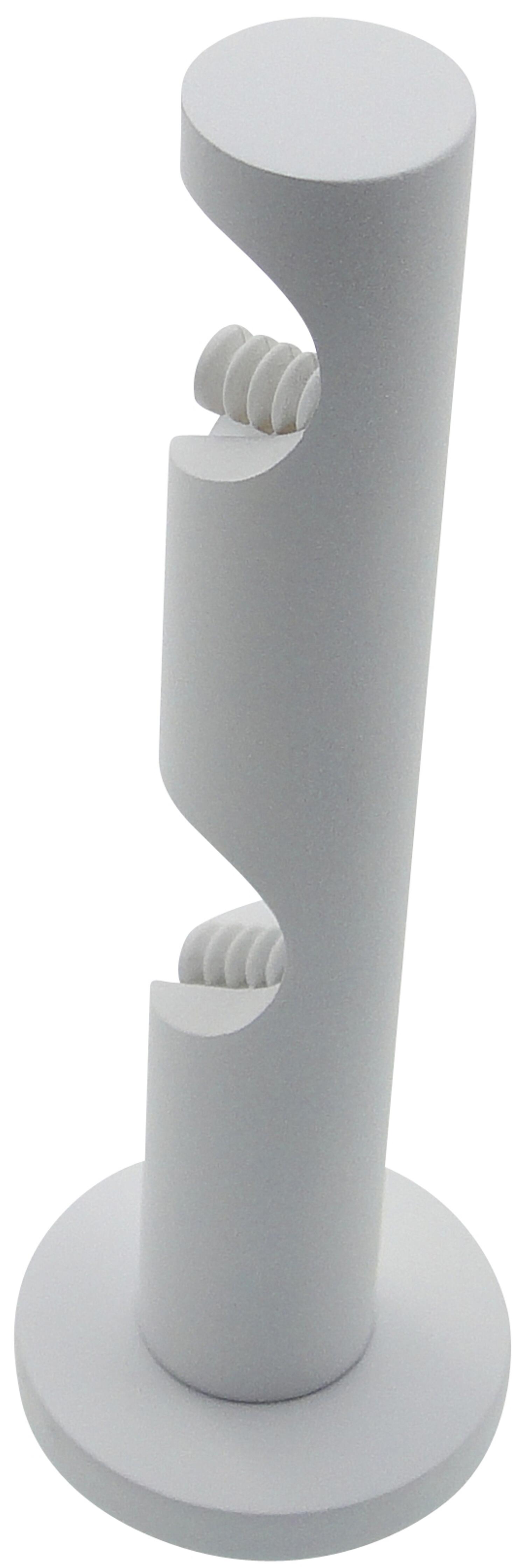 Staffa doppio aperto Ø 20 mm Ve 407/2e bn in acciaio bianco verniciato ...