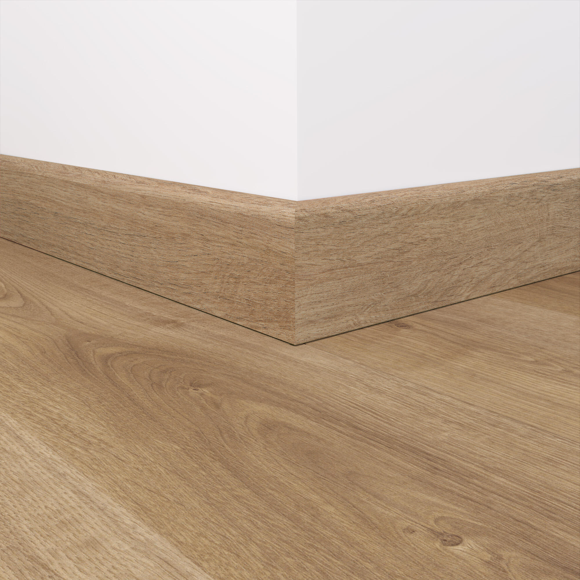 Rodapié mdf color madera natural 240x7,8 cm NAT340 ARTENS | Leroy Merlin
