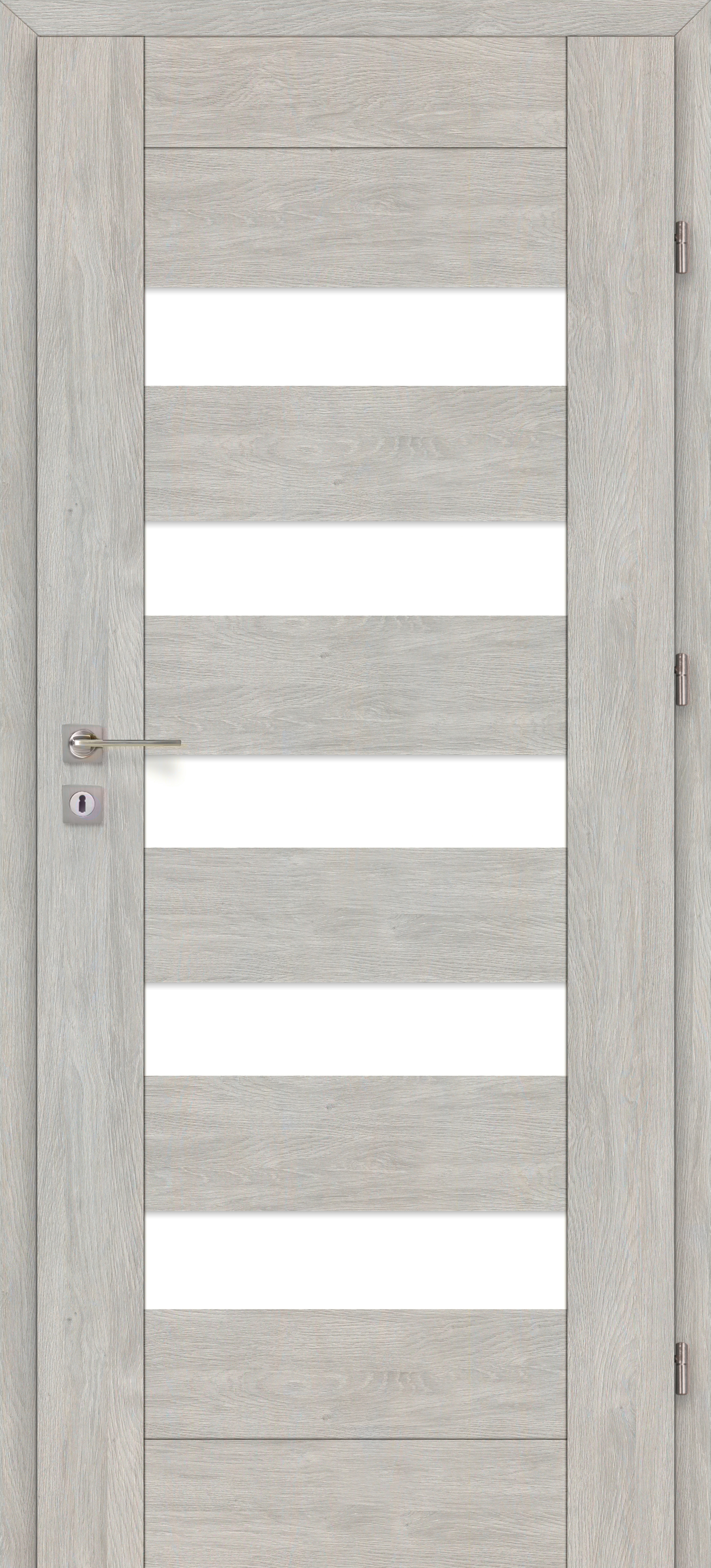 Drzwi wewnętrzne pokojowe Bari dąb szary 80 prawe Artens - Leroy Merlin