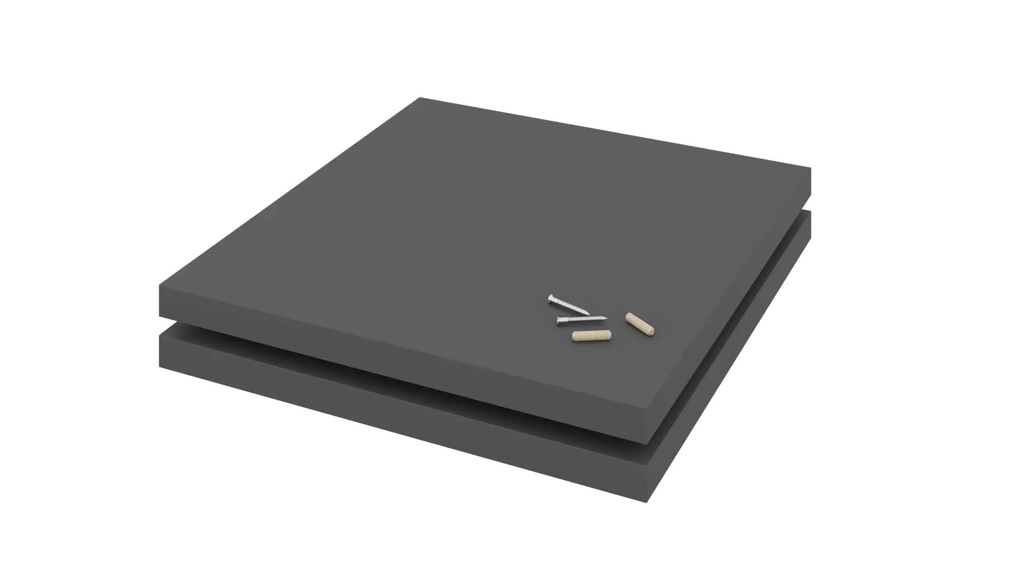 Podest wzmacniający pod lodówkę szary 2 szt. Delinia iD - Leroy Merlin