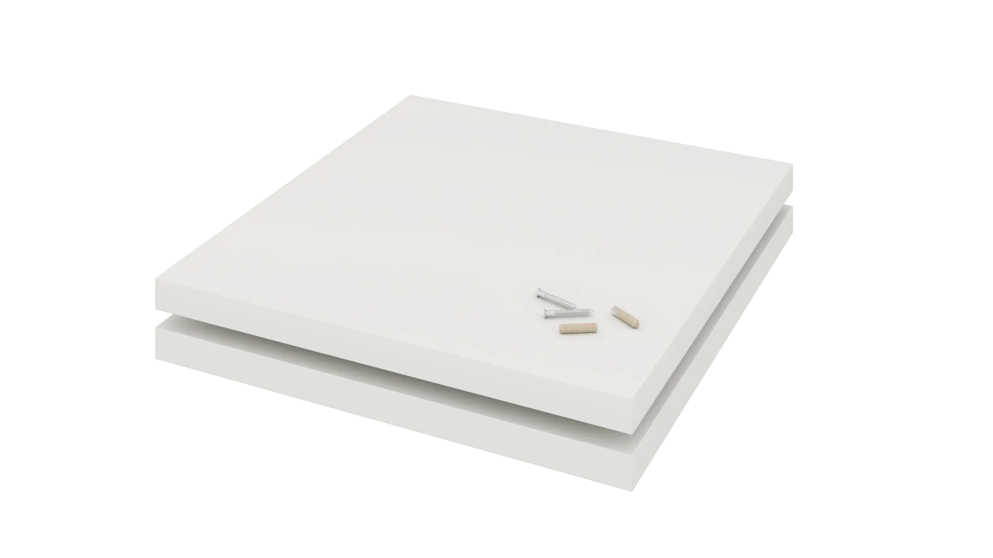 Podest wzmacniający pod lodówkę biały 2 szt. Delinia iD - Leroy Merlin