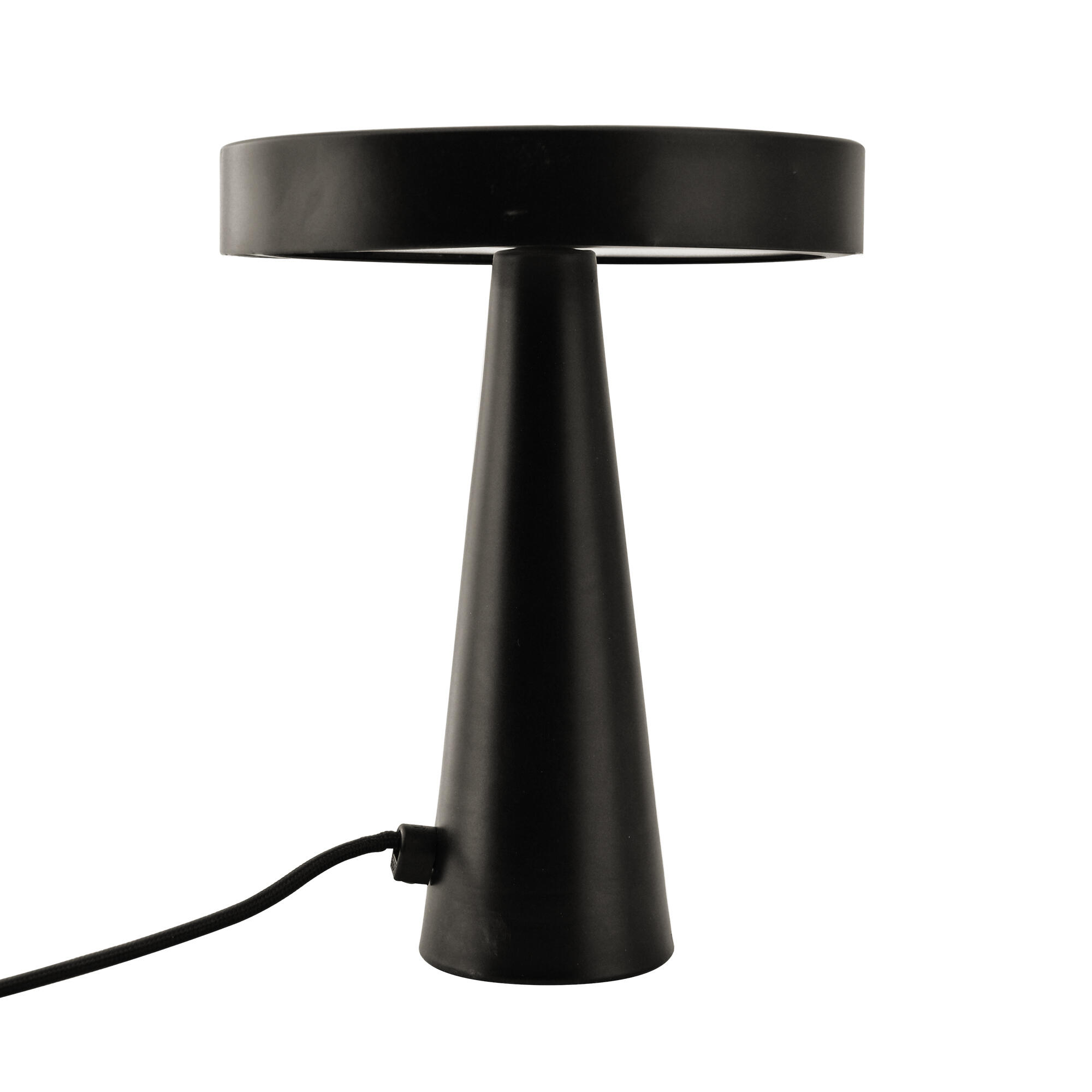 Lámpara de sobremesa LED Minilamp 12W negra | Leroy Merlin