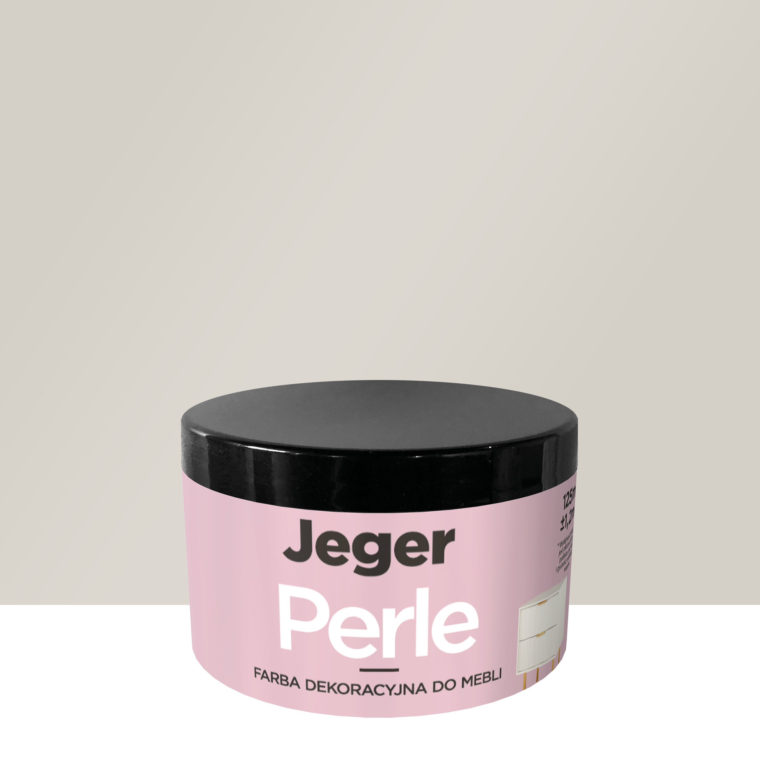 Farba do mebli Perle 0.125 l Perła Jeger - Leroy Merlin