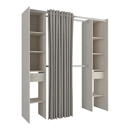 Kit dressing avec rideau | Leroy Merlin