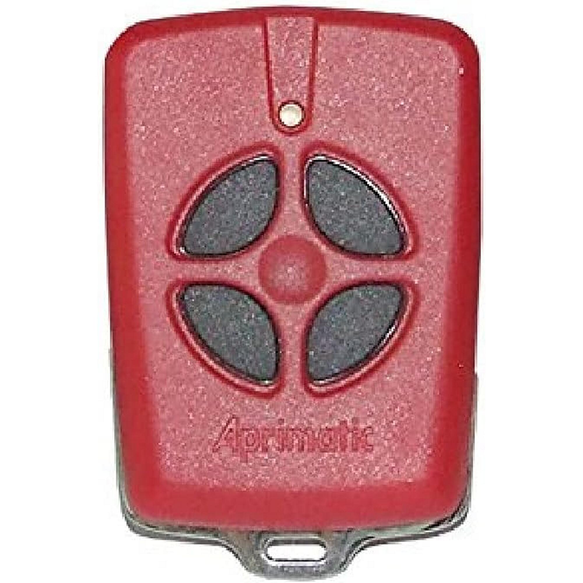 Telecomando Rolling code APRIMATIC AP/41905-004 in abs rosso 433.92 MHZ ...