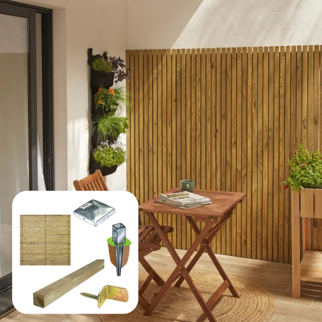 Kit cloture rigide pas cher au meilleur prix | Leroy Merlin