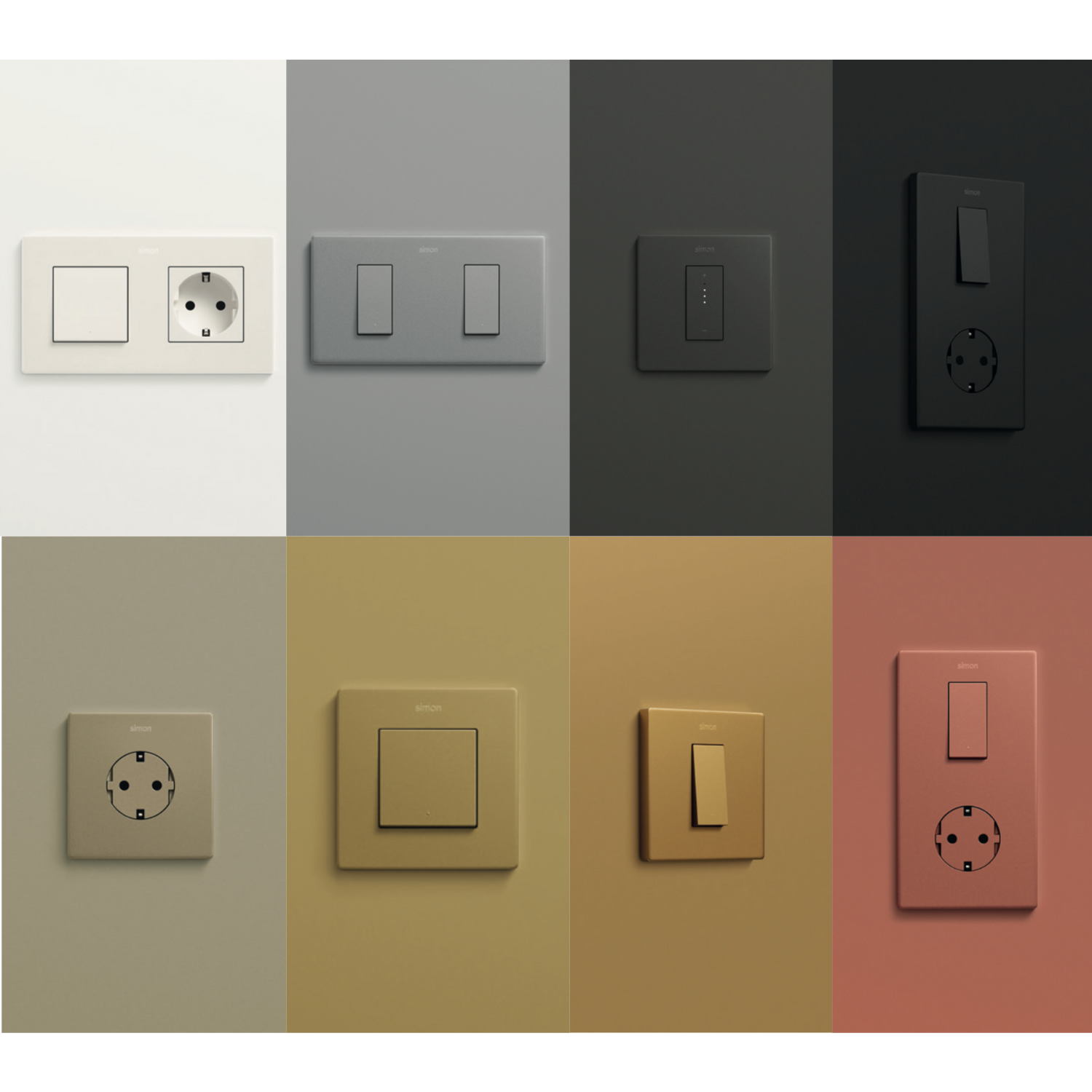 Interruptor conectado SIMON 270 iO negro mate | Leroy Merlin