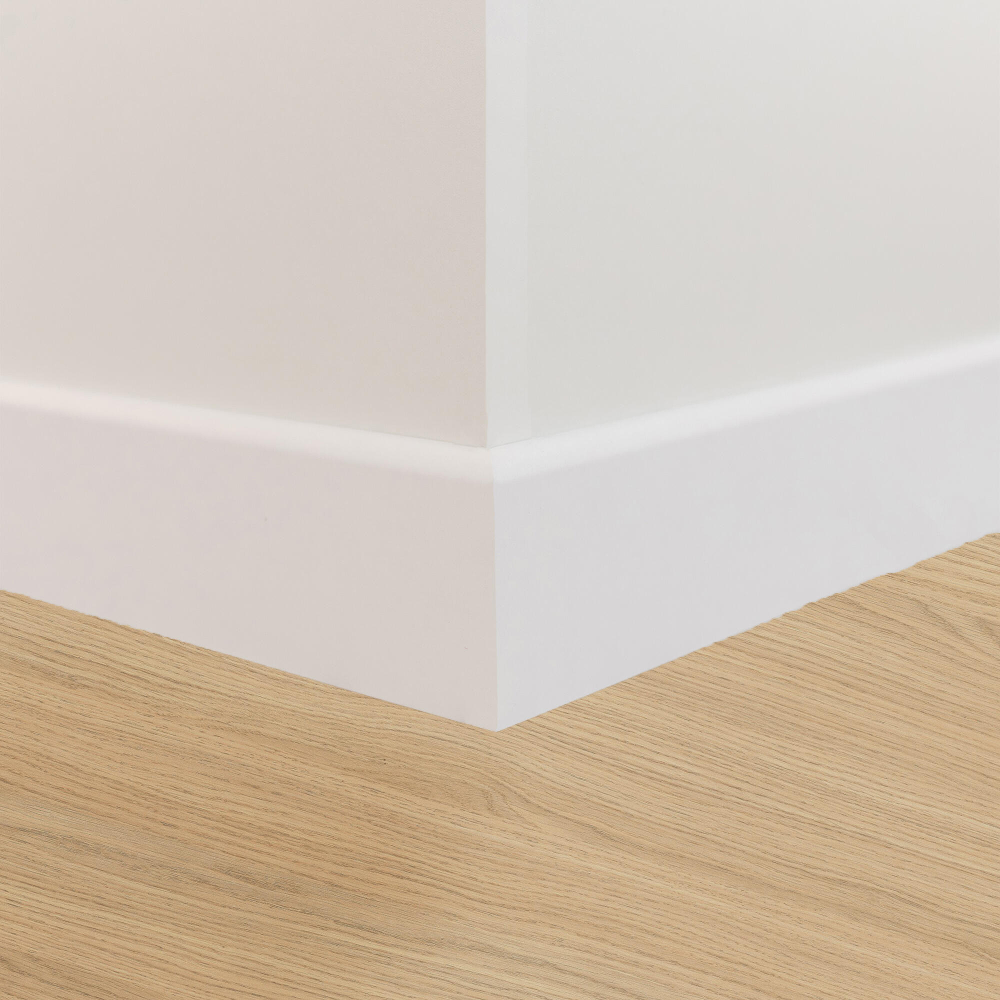 Lot de 5 plinthes mdf, blanches, H. 7.8 x L. 2.4 m, Ep.12 mm ARTENS ...