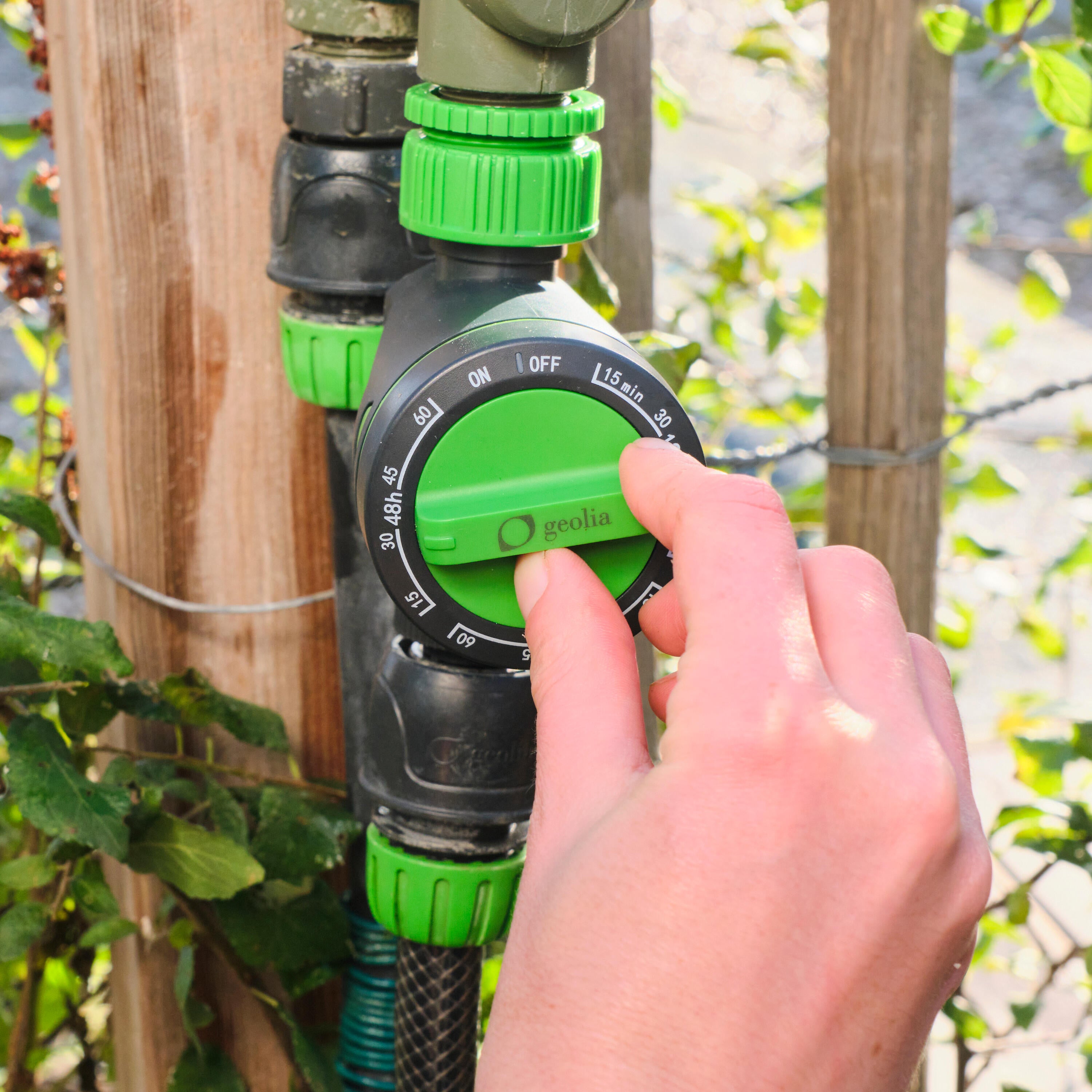 Programmateur manuel 1 voie GEOLIA | Leroy Merlin