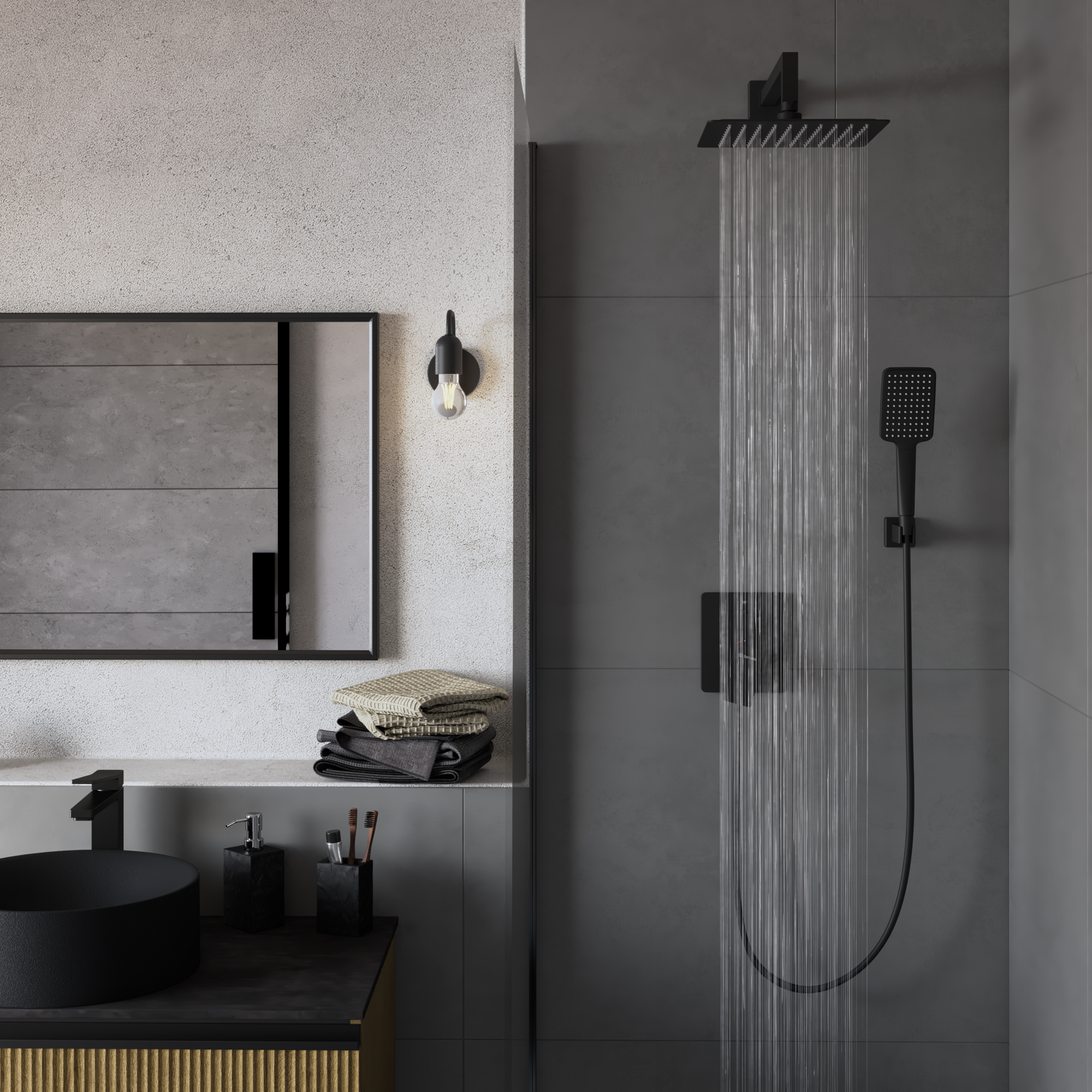 System podtynkowy Studio Black Sensea - Leroy Merlin